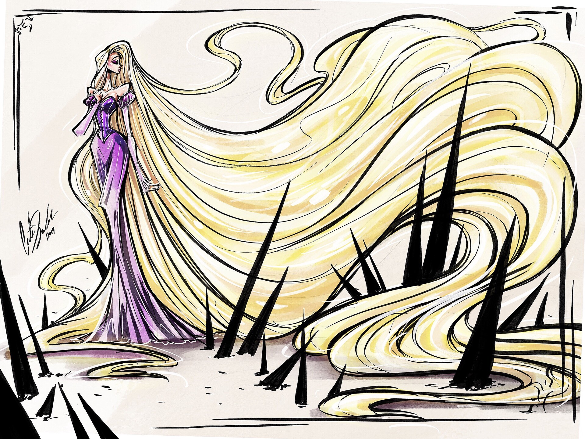 ArtStation - Disney Tangled