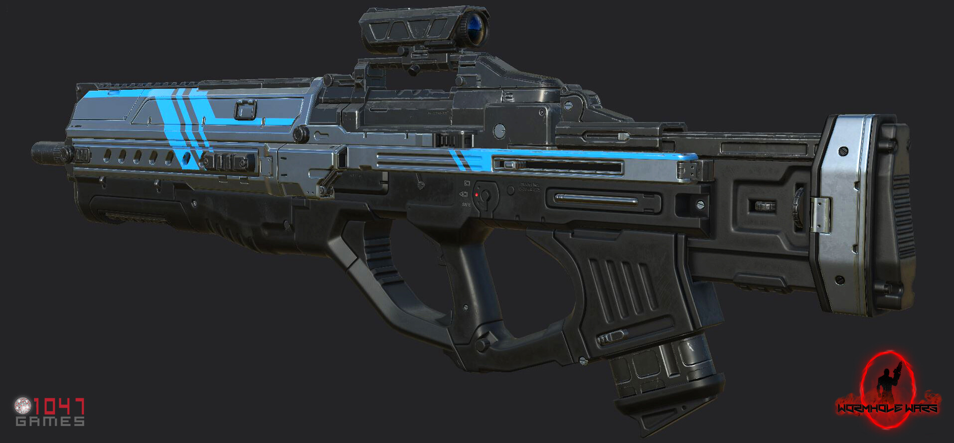 Aaron de Leon - Splitgate: Arena Warfare - Assault Rifle