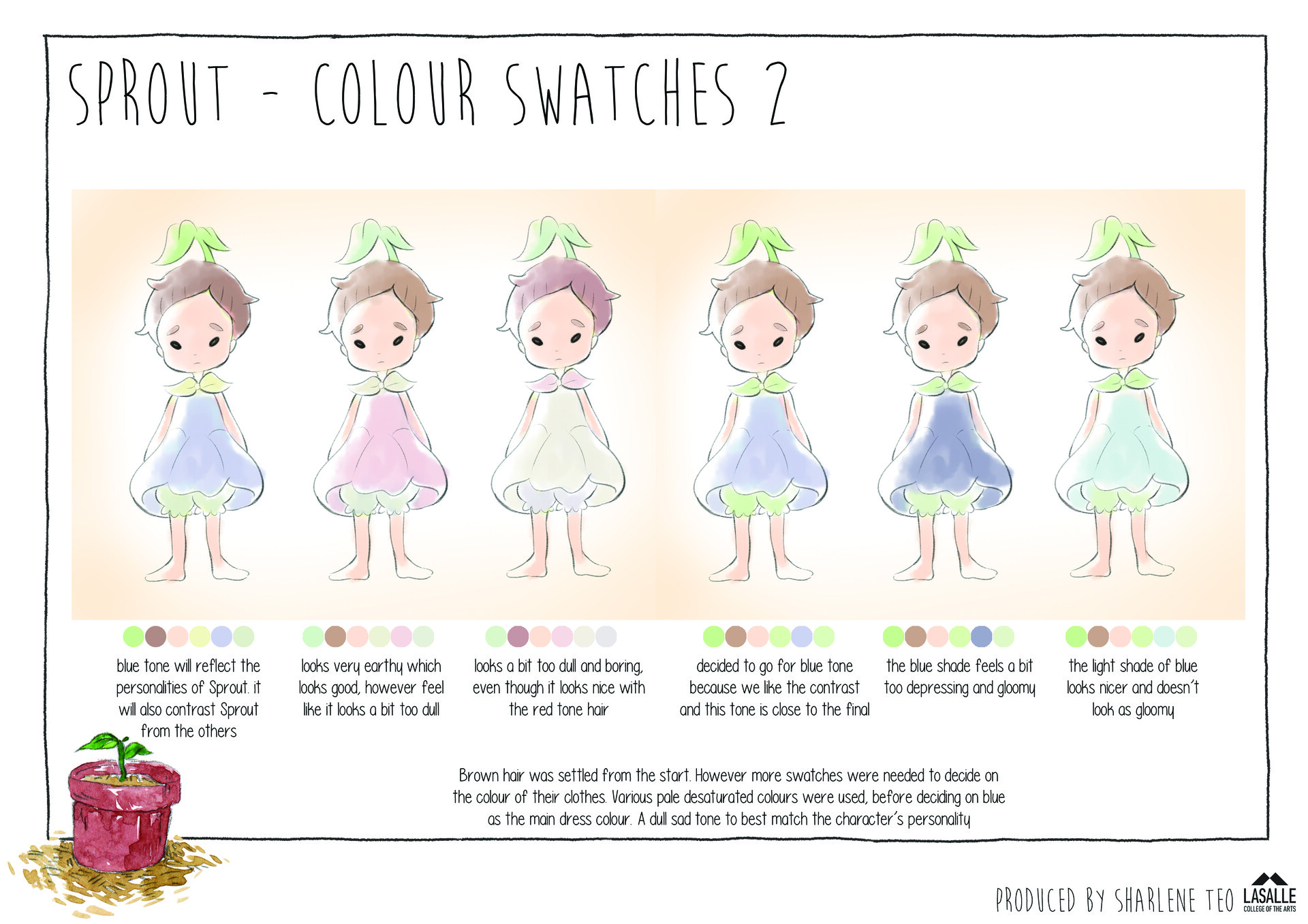 Sharlene Teo - GROW: Character Colour Swatches