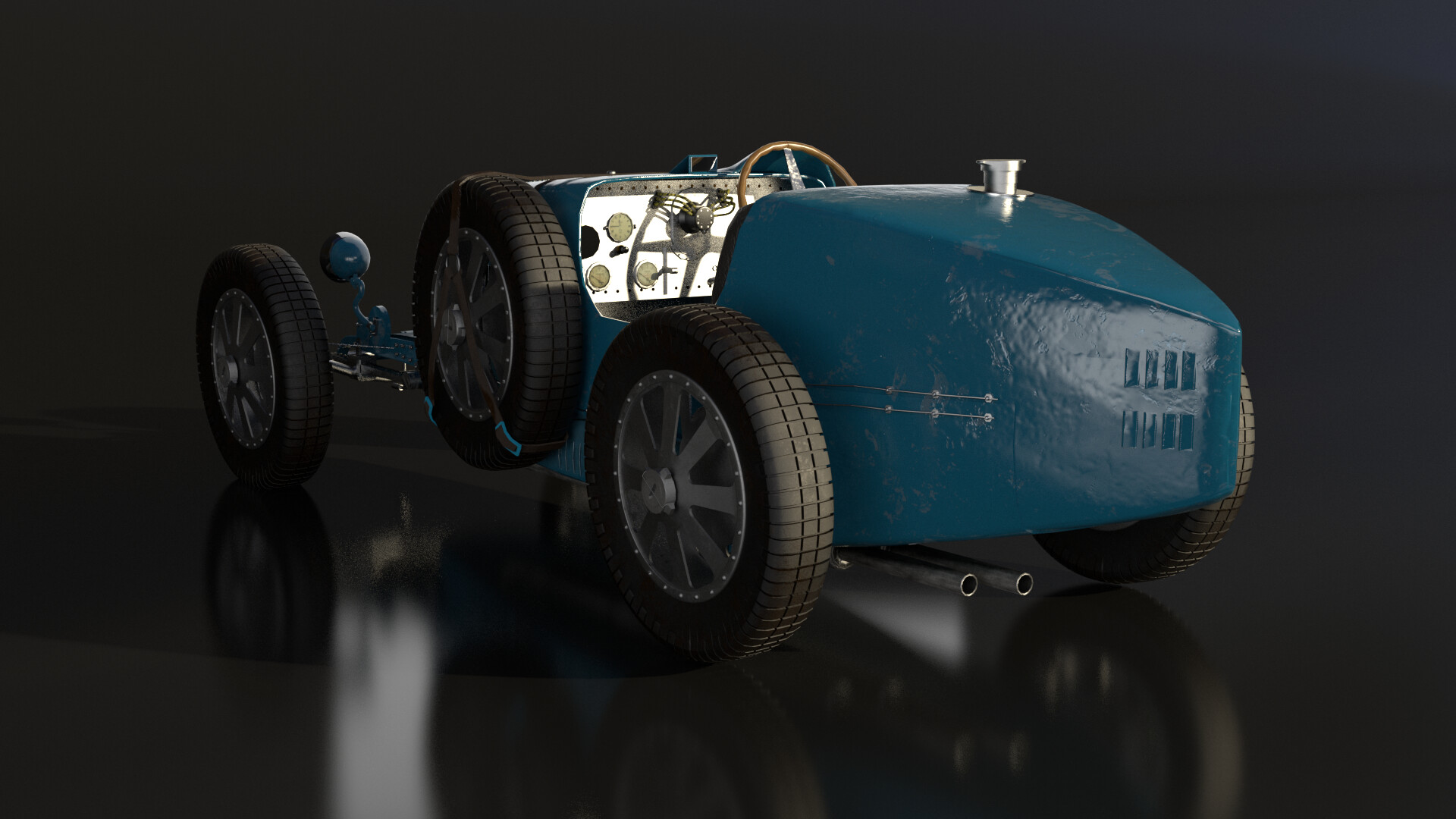bugatti type 35 dimensions