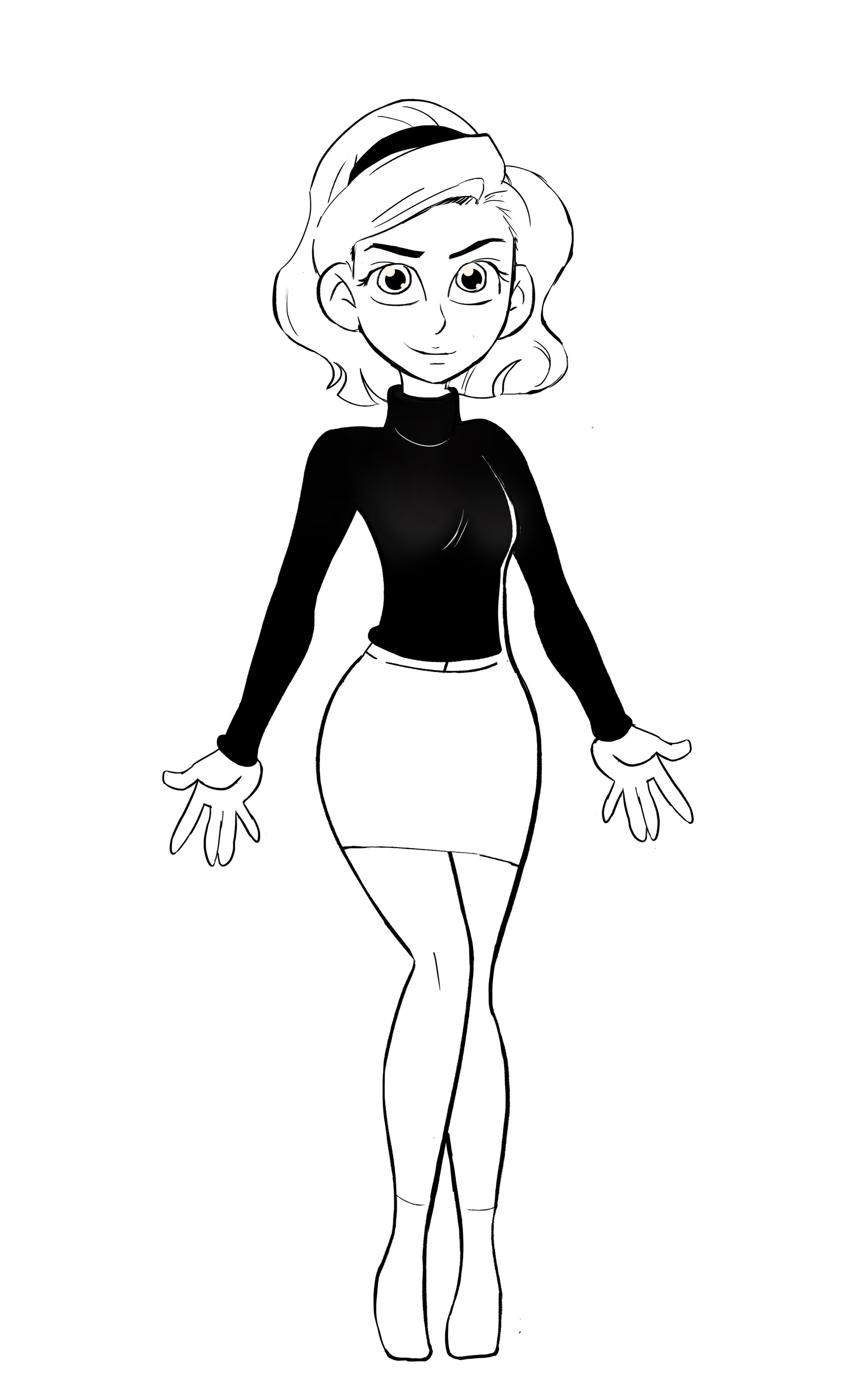 sabrina spellman coloring pages