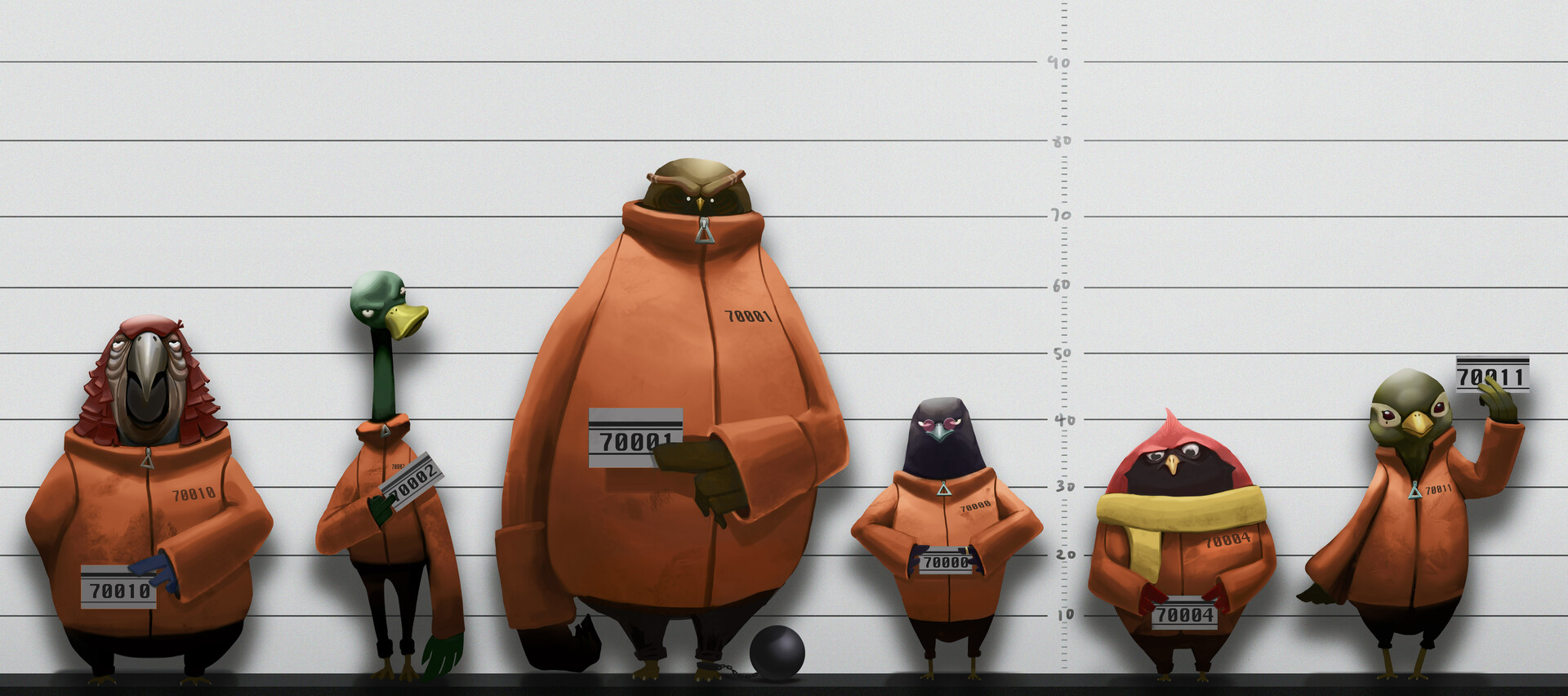 ArtStation - bird gang