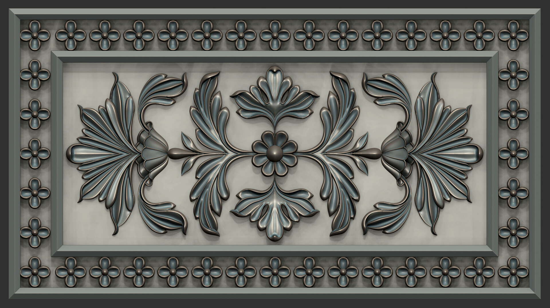 ArtStation - 3D_Printing_Temple_Relief