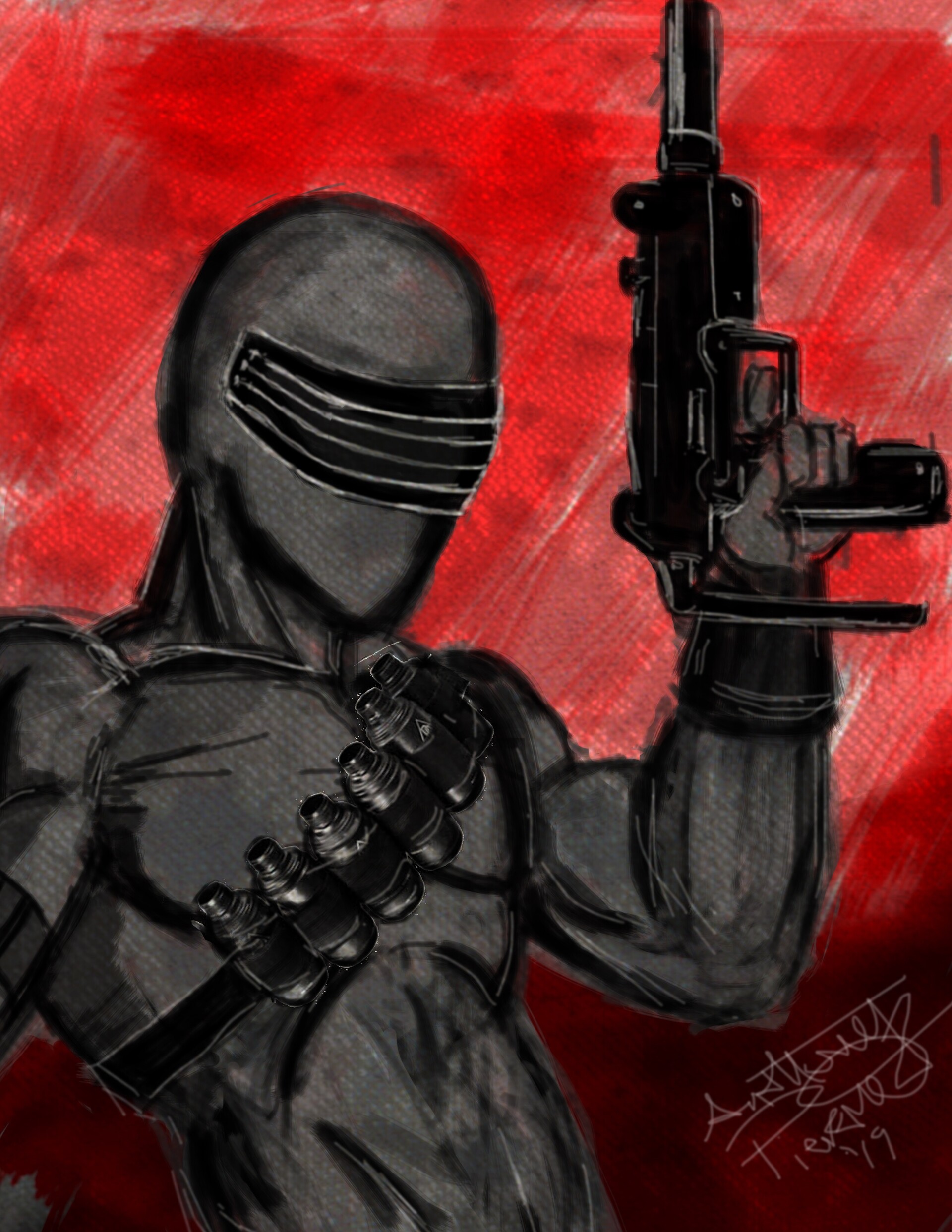 ArtStation - Snake Eyes 2019