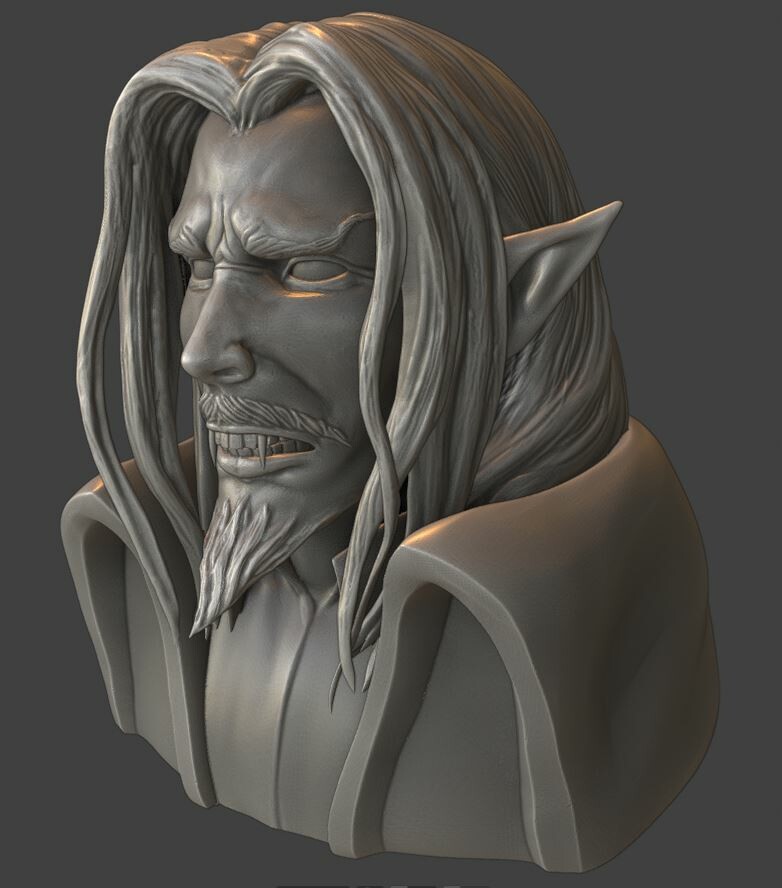 ArtStation - Dracula Bust