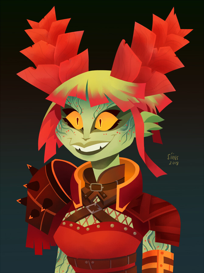 ArtStation - Fanart: GW2 Scarlet