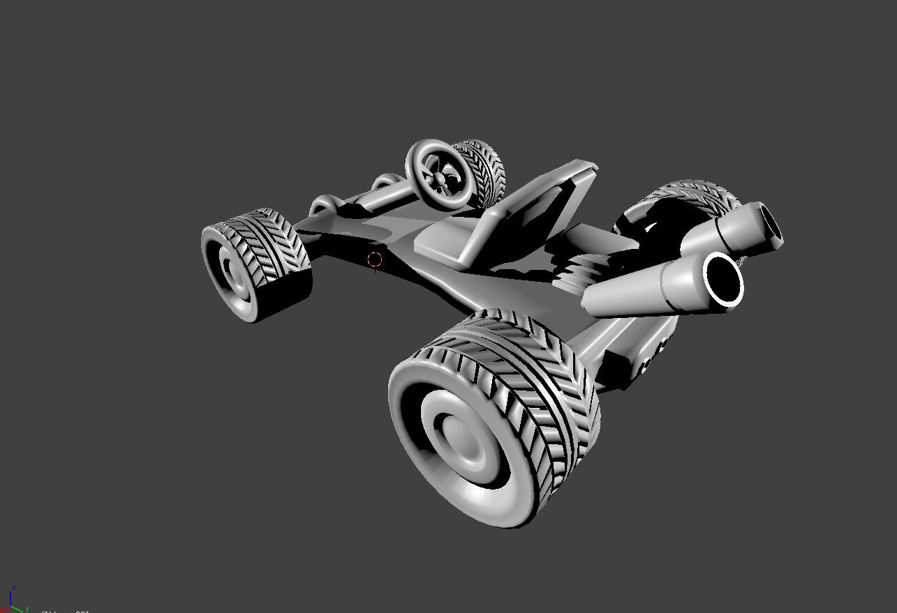 Jonny Pye - Crash Team Racing kart