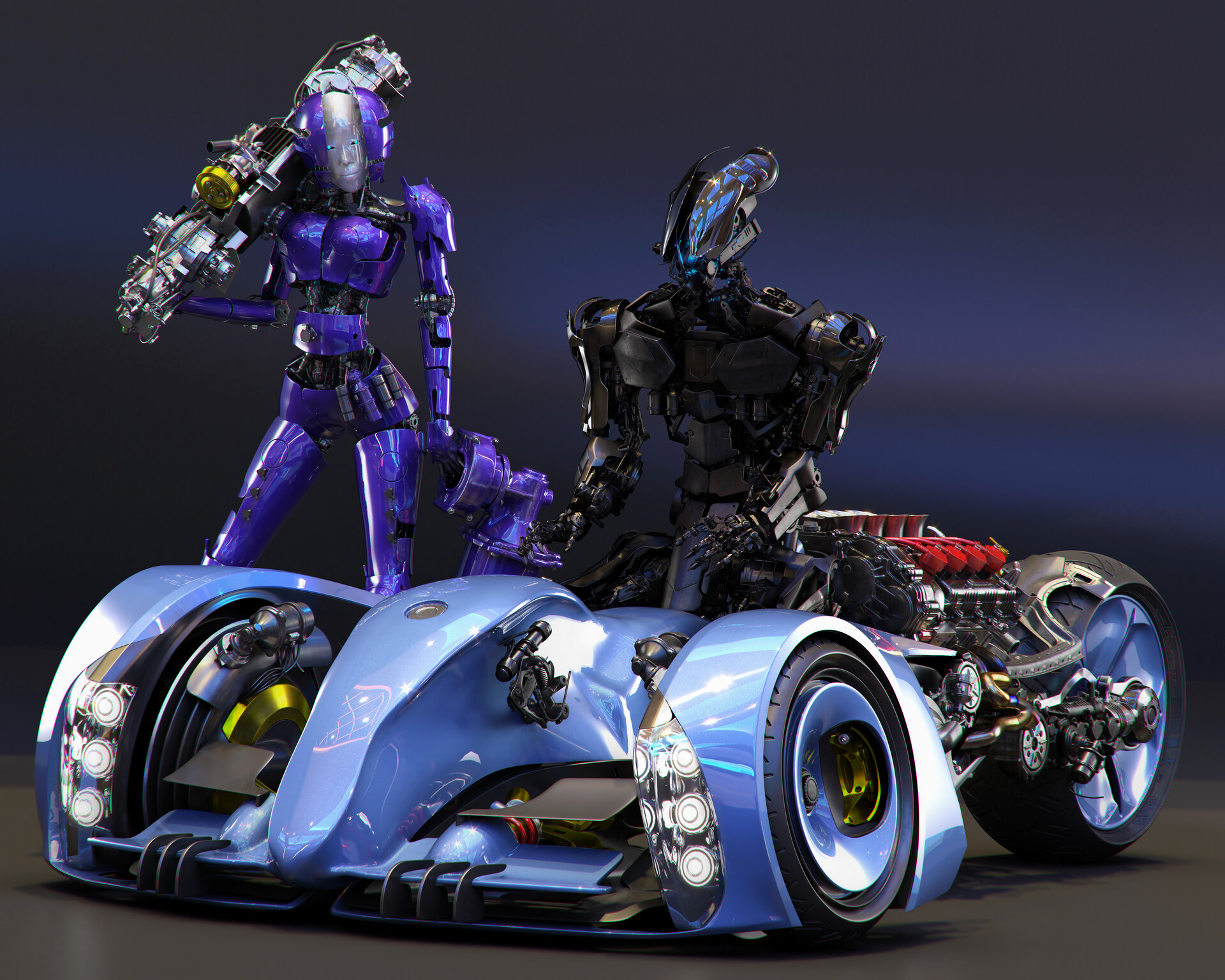 ArtStation - Pit crew