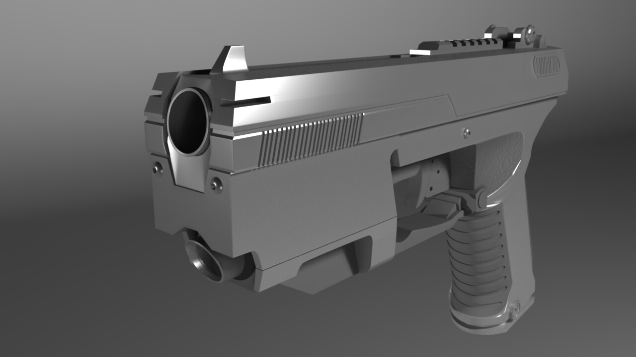 ArtStation - Gun Model