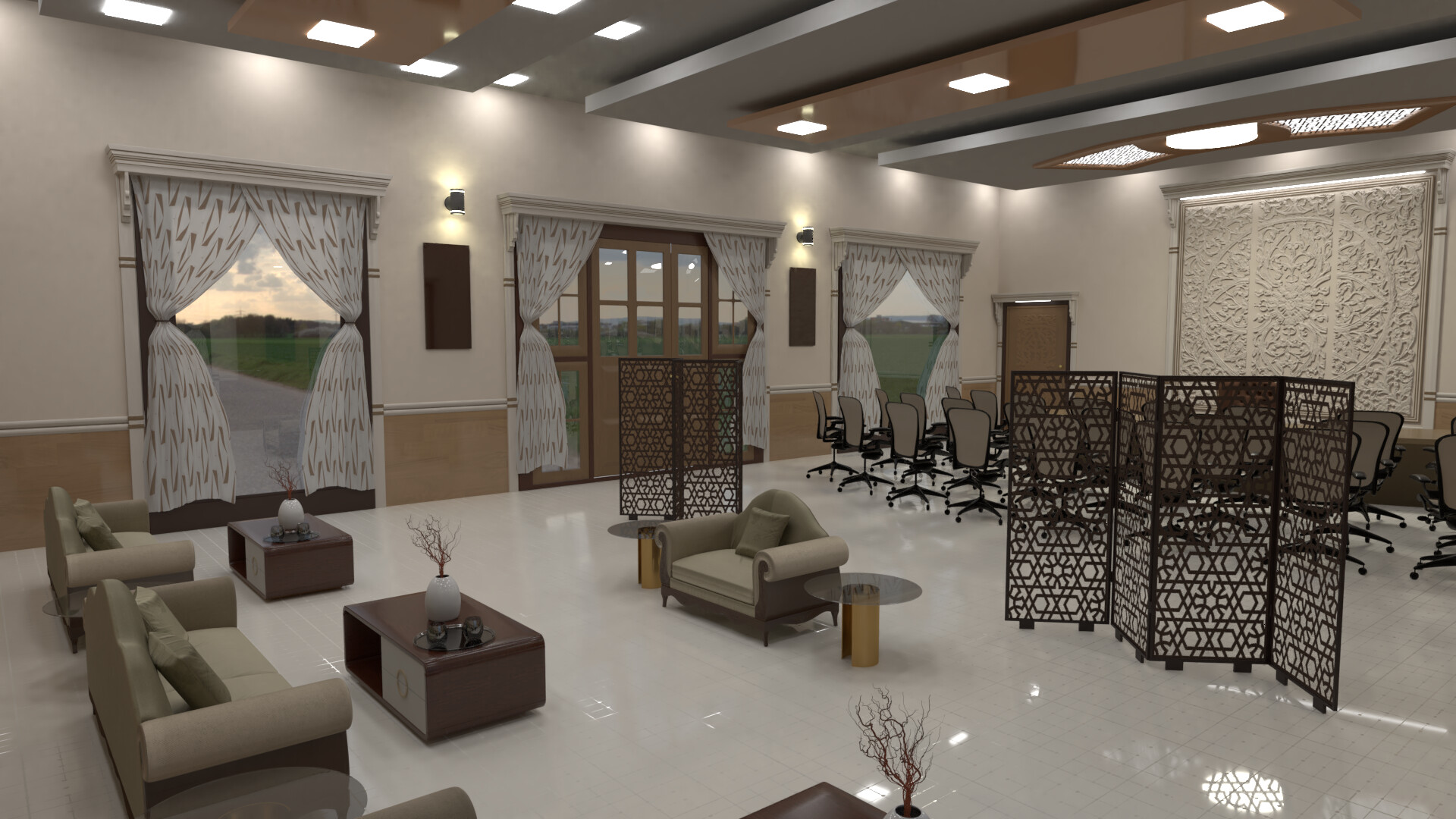 ArtStation - Conference hall