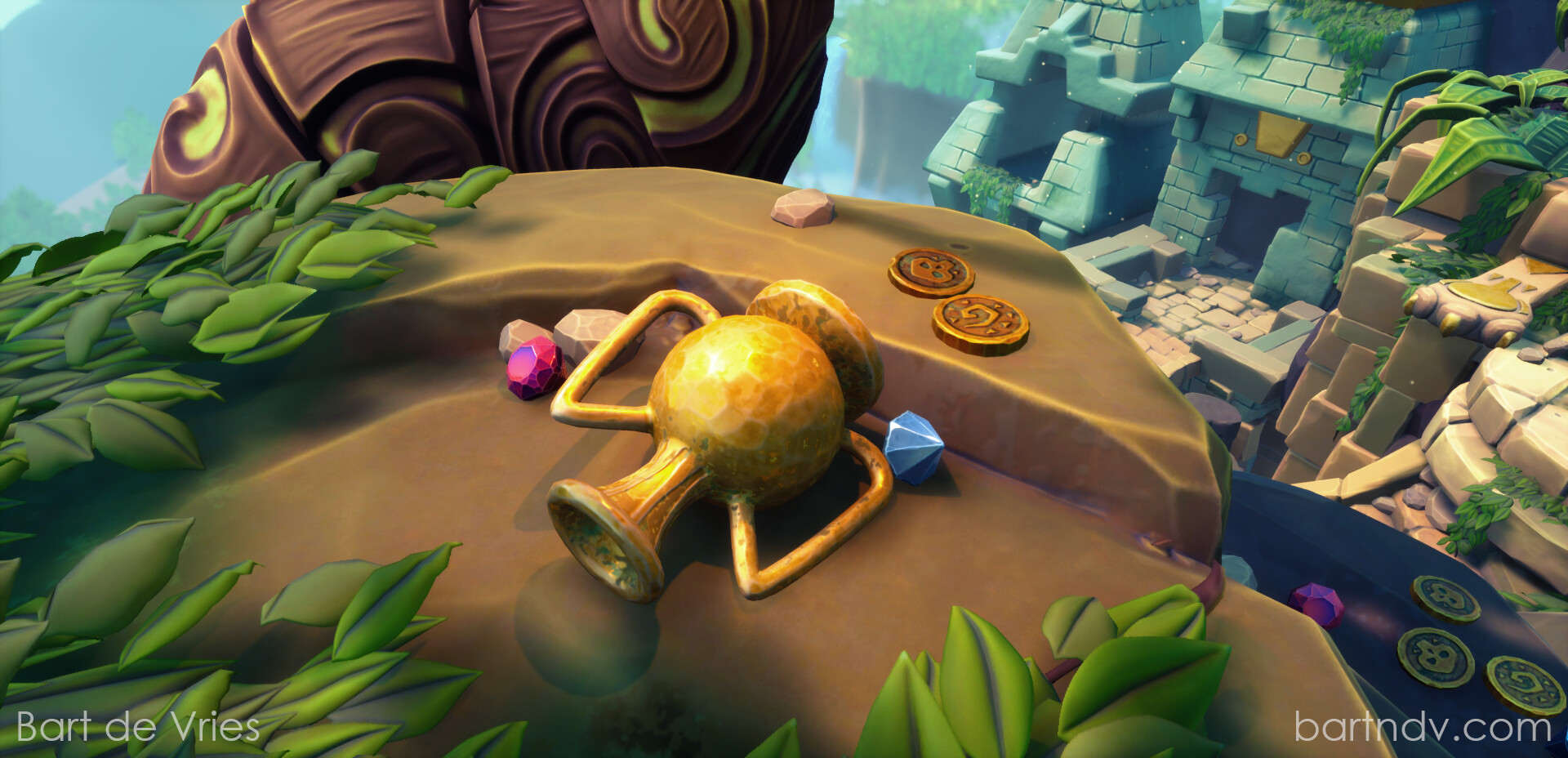 Bart de Vries - Desecrated Temple - Assets