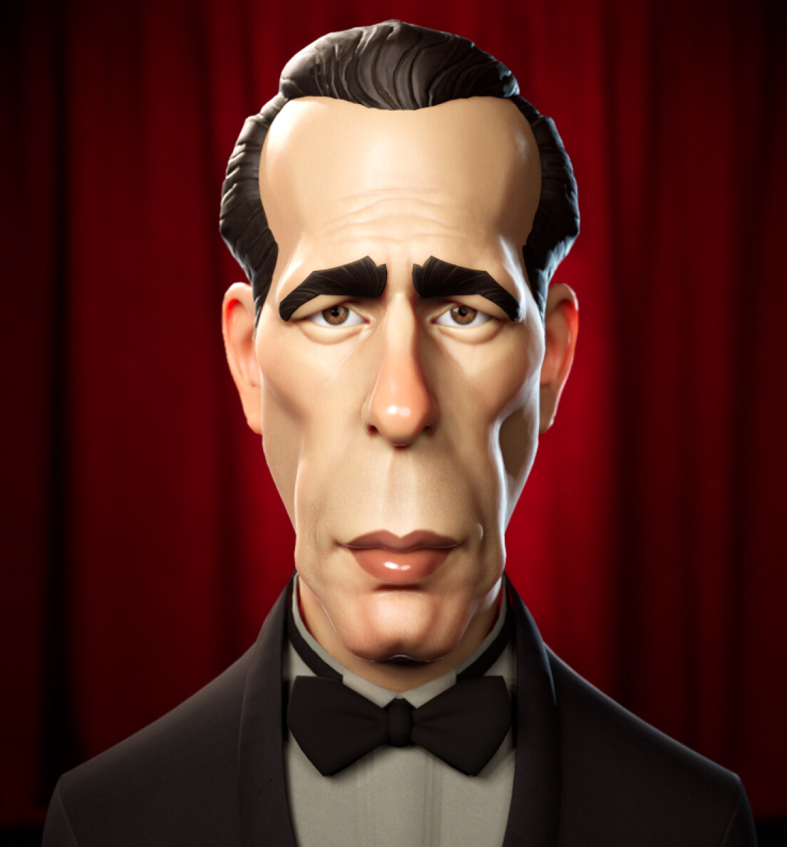 Humphrey Bogart Cartoon