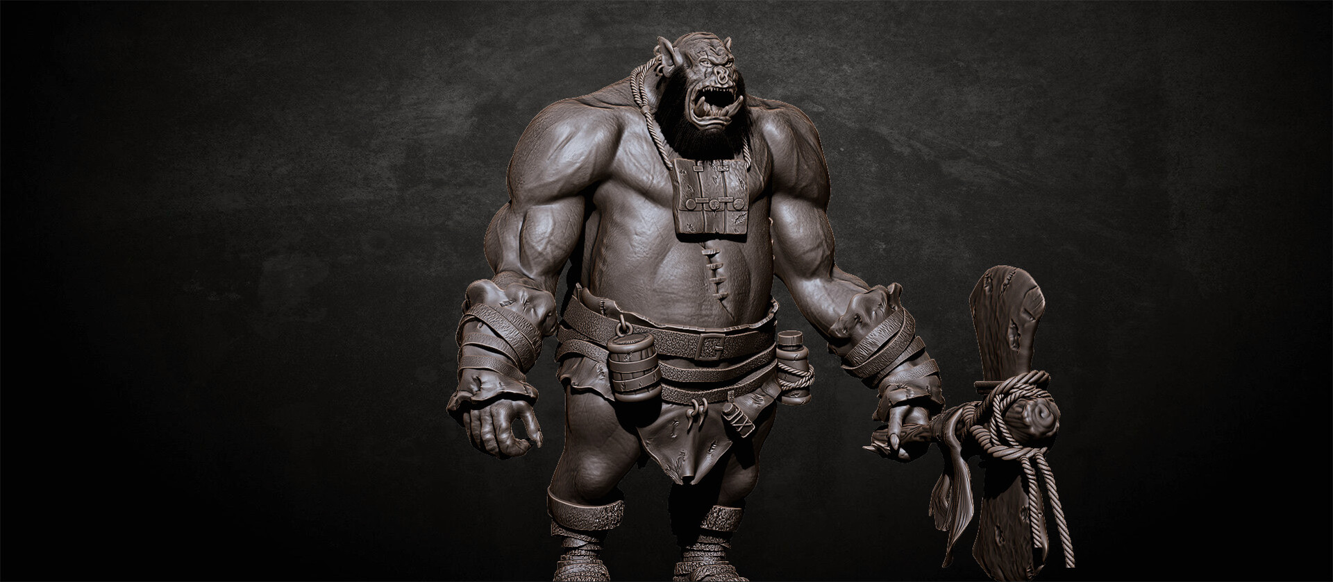 ArtStation - Orc by Dungeons and Dragons Forgotten Realms