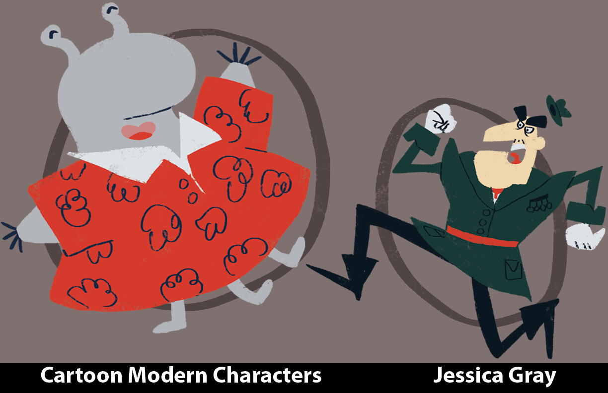 ArtStation - Cartoon Modern