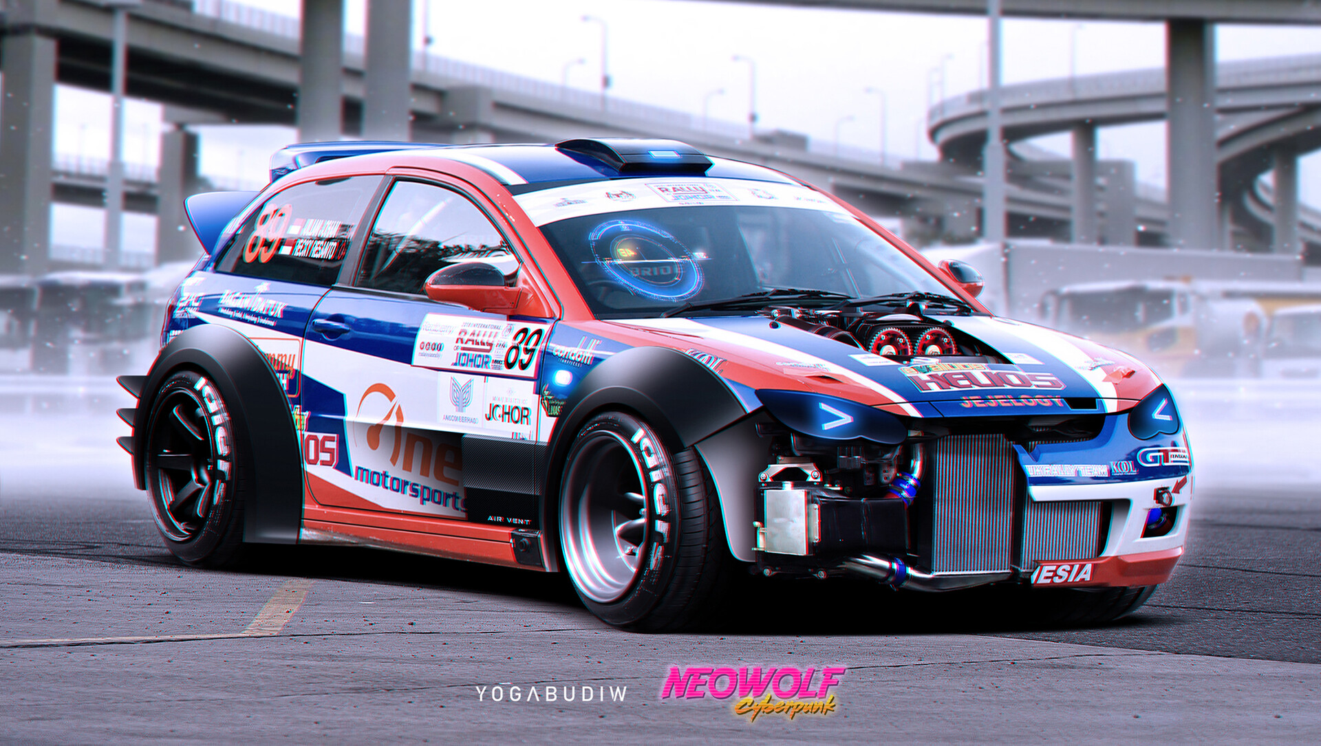 ArtStation - Neowolf Cyberpunk