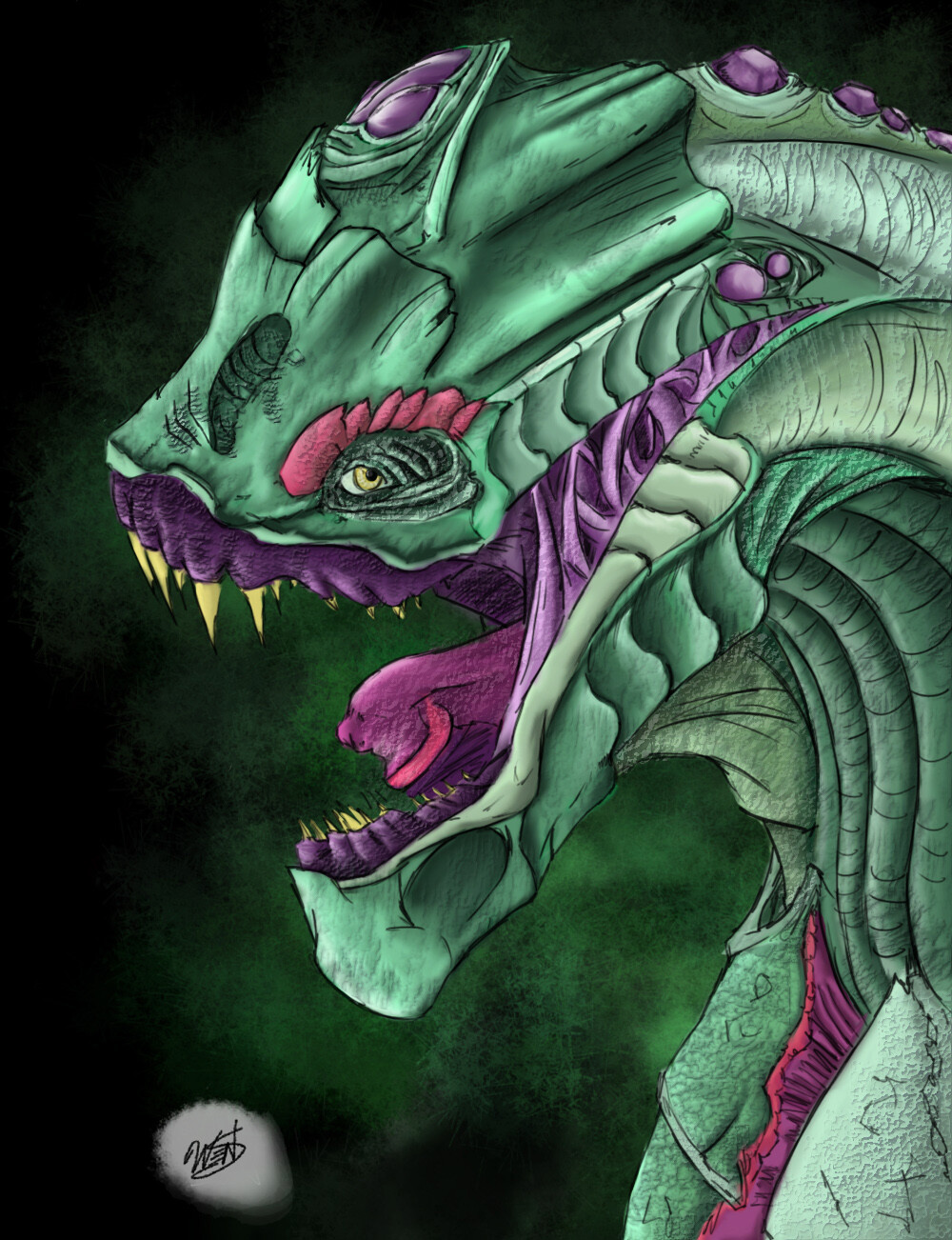 ArtStation - Alien Monster