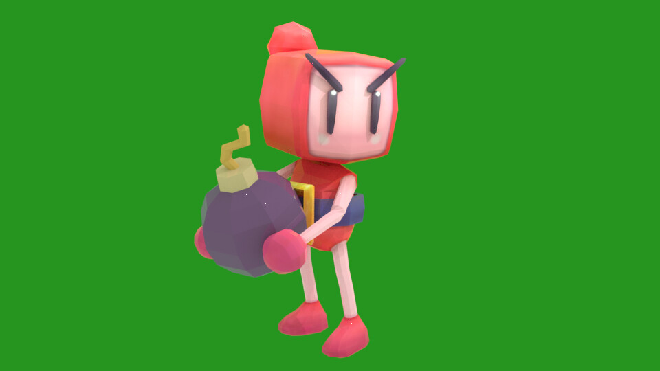 ArtStation - Bomberman Model