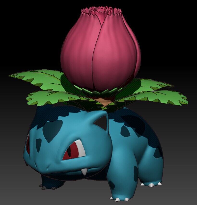 ArtStation - 002 lvysaur