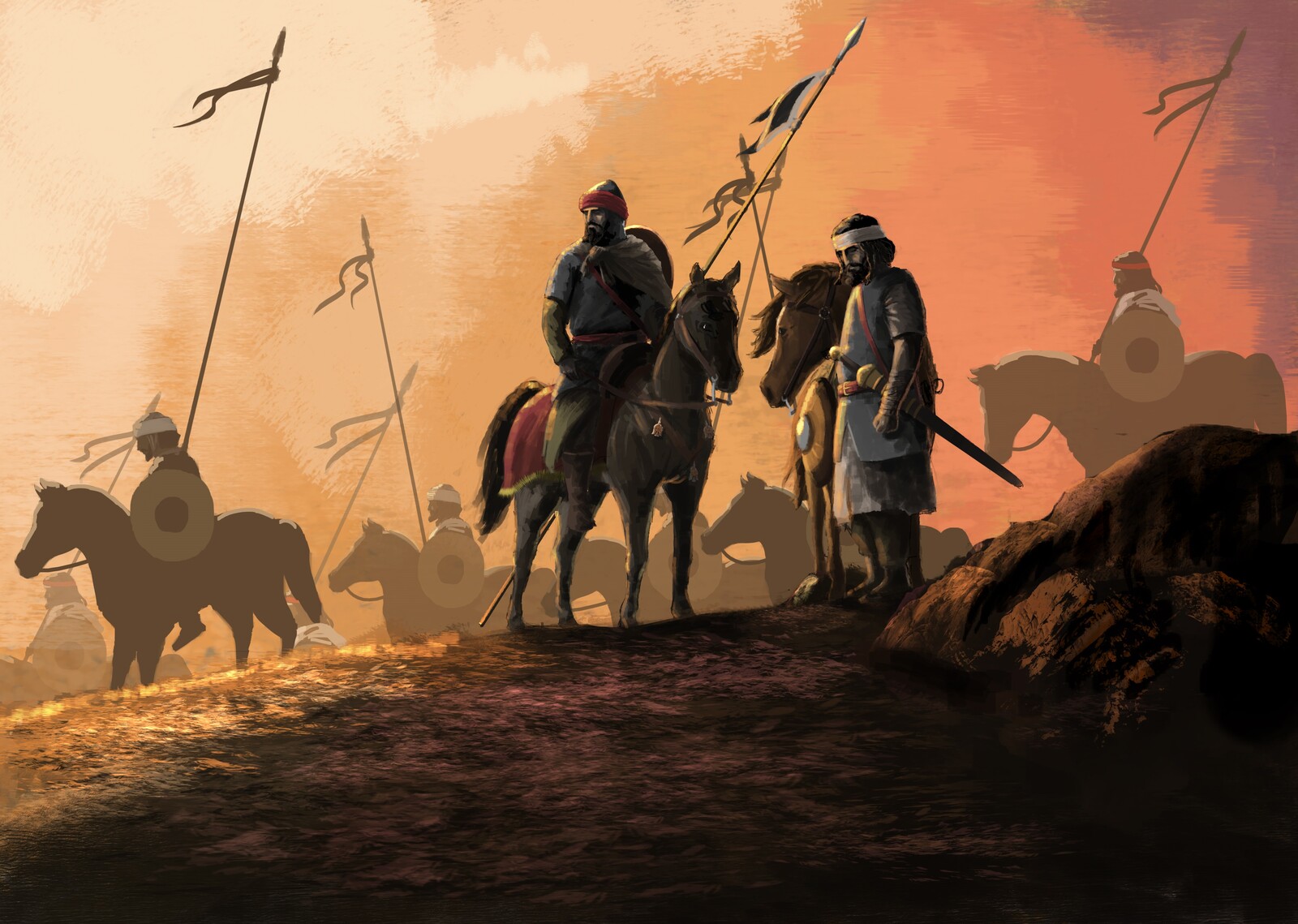 Mubarizun - Rashidun Cavalry