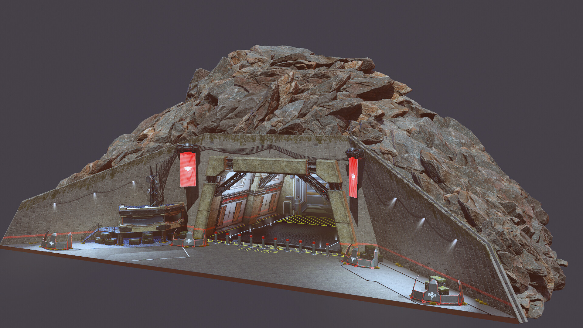 Sam Tang - Sci-Fi Bunker diorama