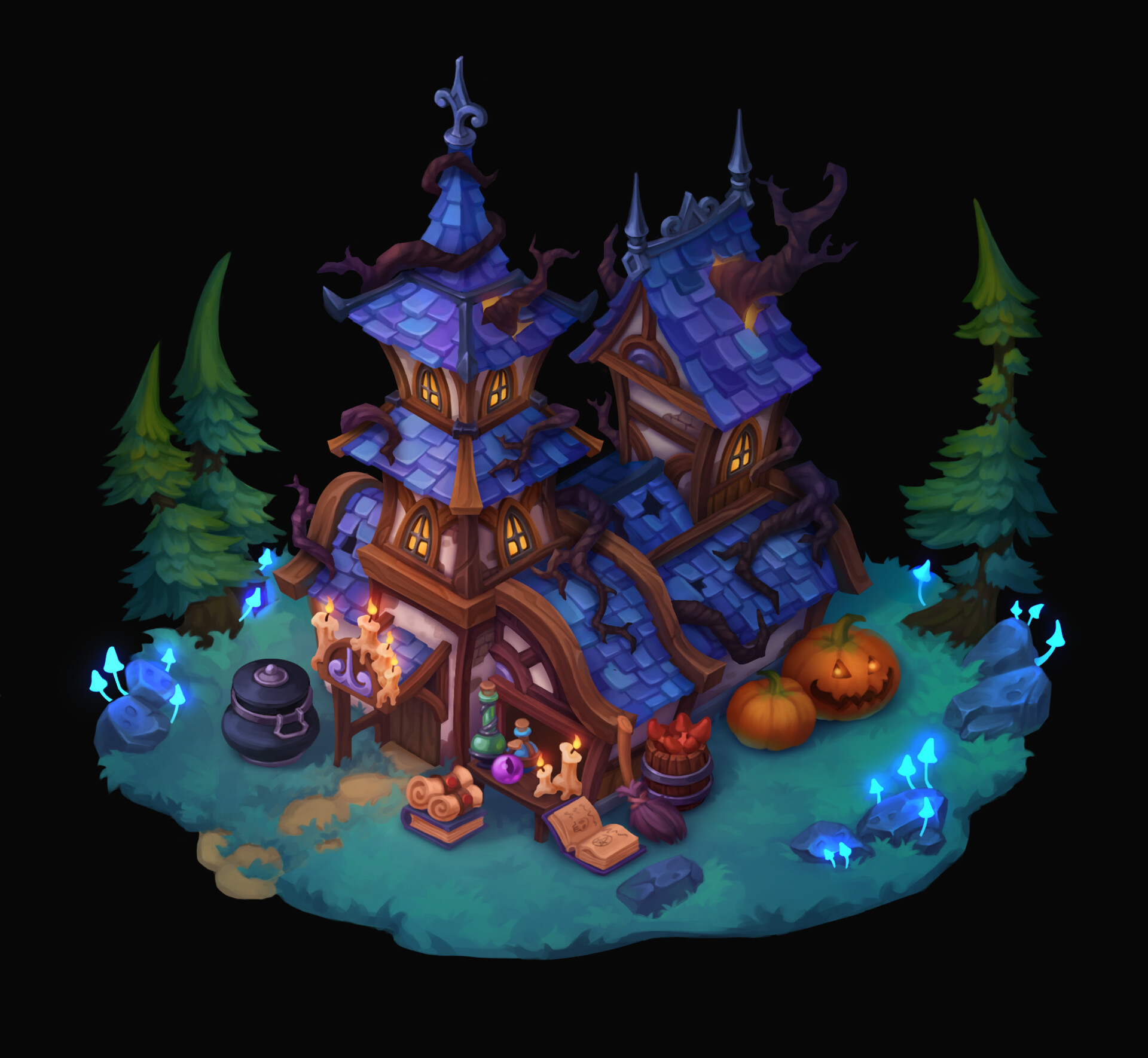 ArtStation - Witch house