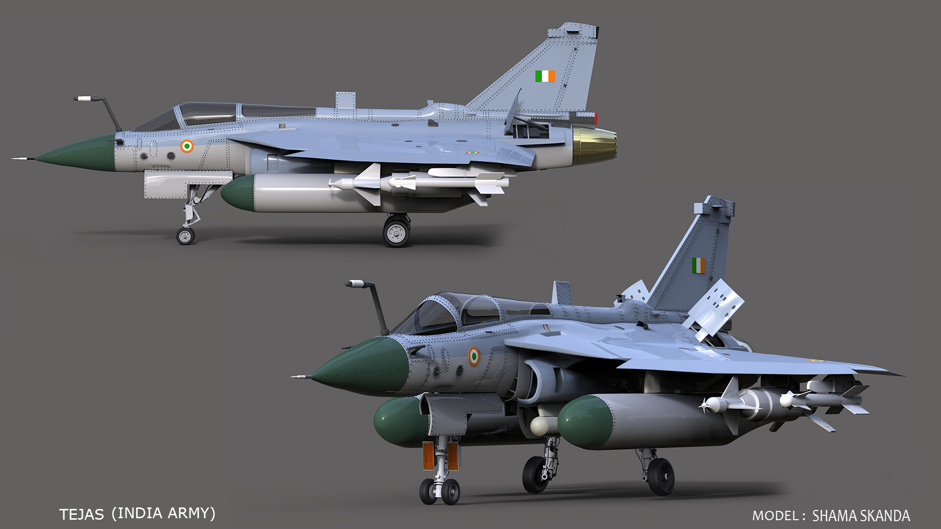 ArtStation - Tejas {INDIAN ARMY}