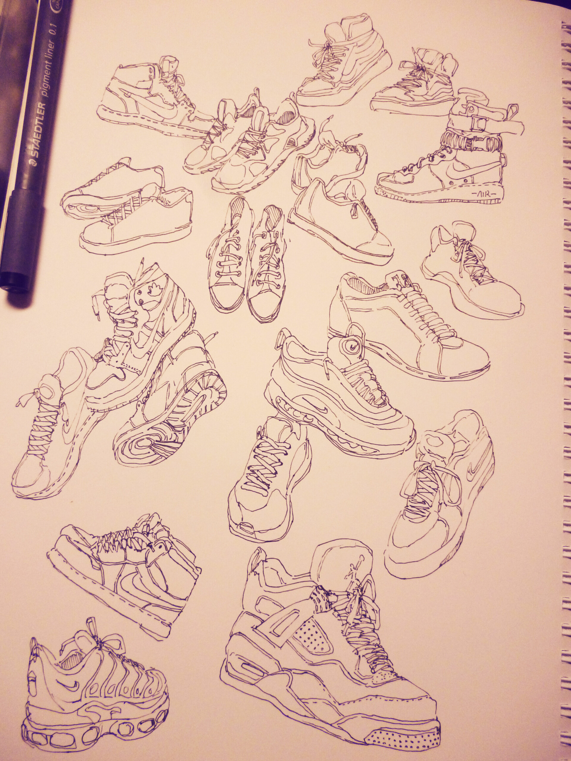 ArtStation - Sneakers study
