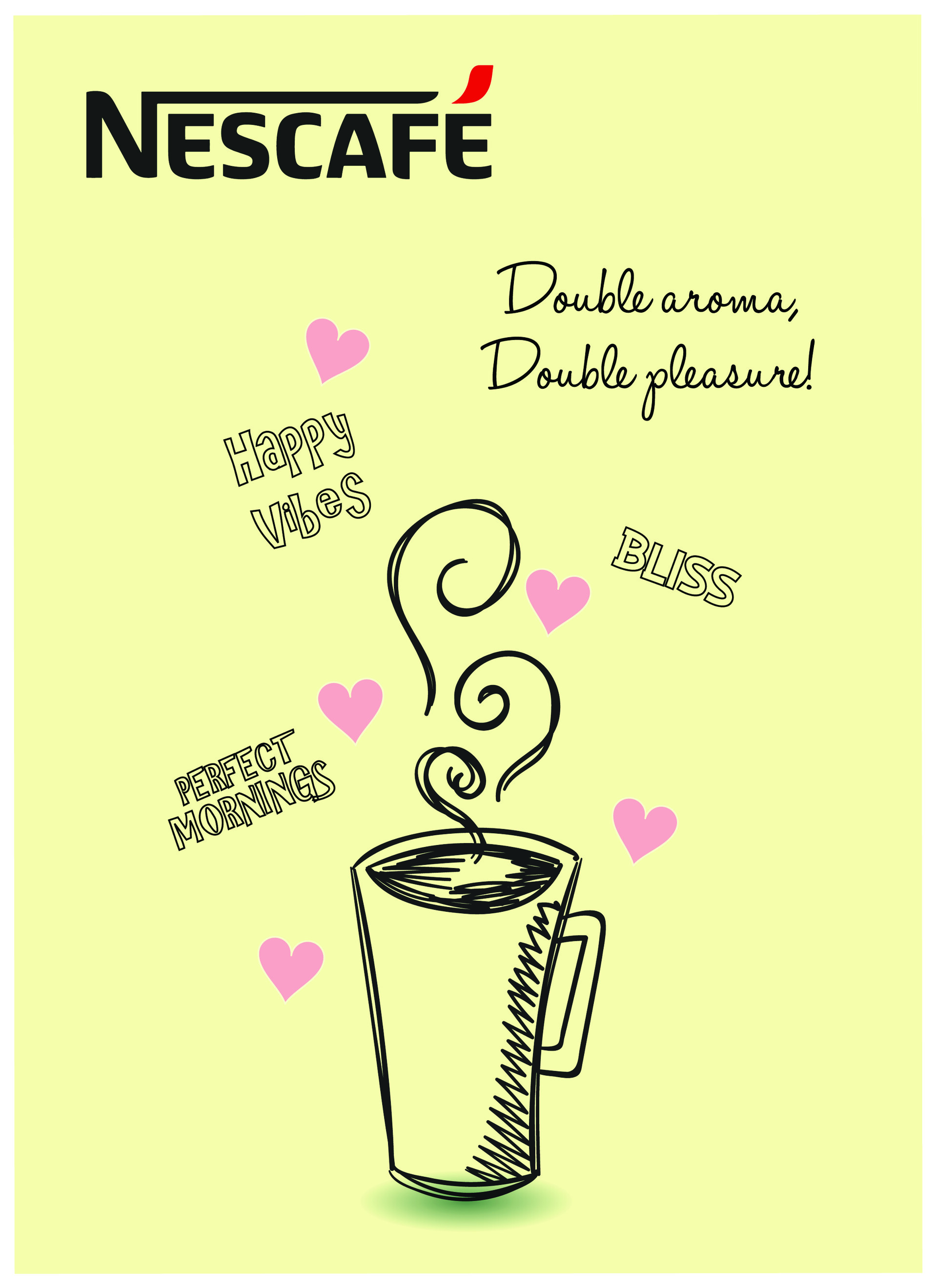 ArtStation - Nescafe Print Advert