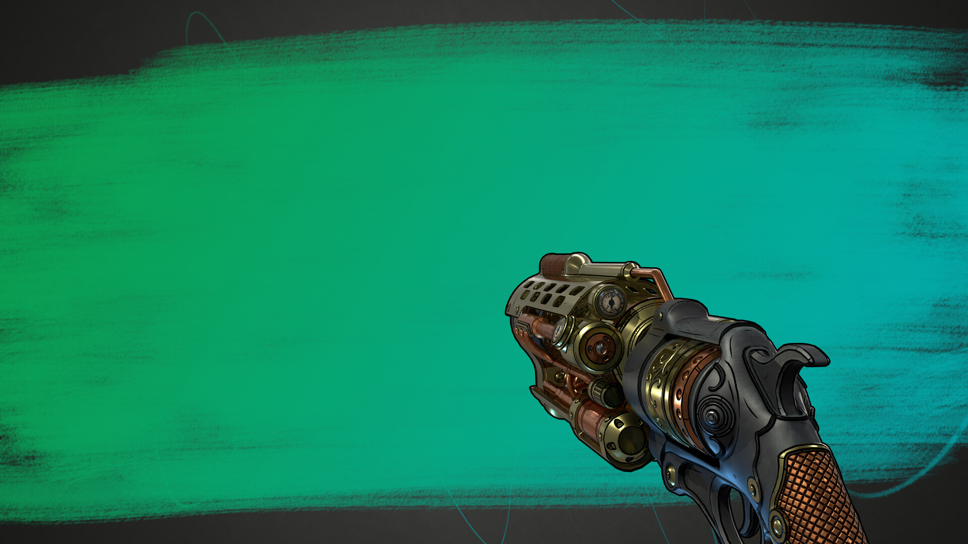 ArtStation - Borderlands Style Steampunk Pistol