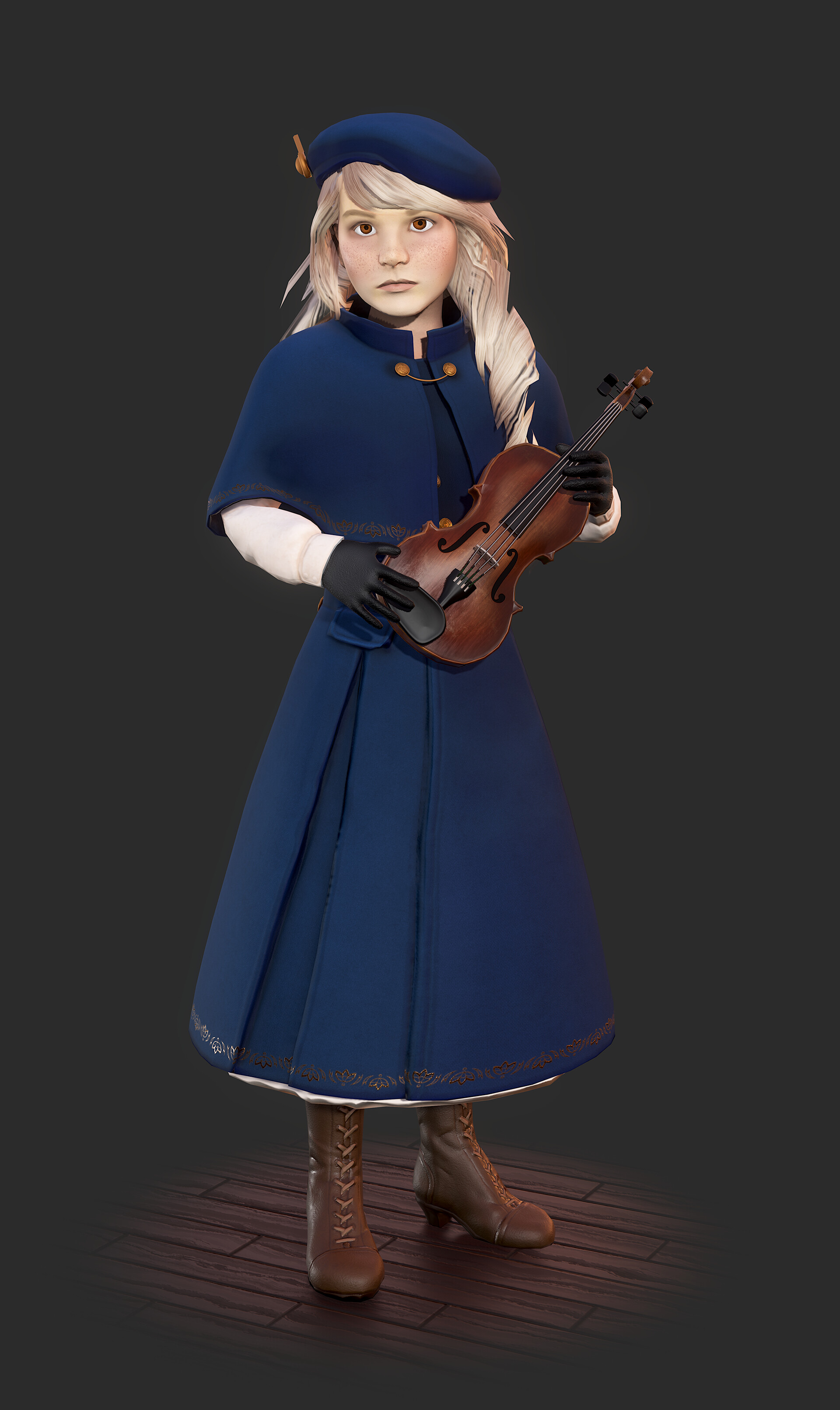 Jody Briggs' Portfolio - Young Gaslamp Fantasy Heroine