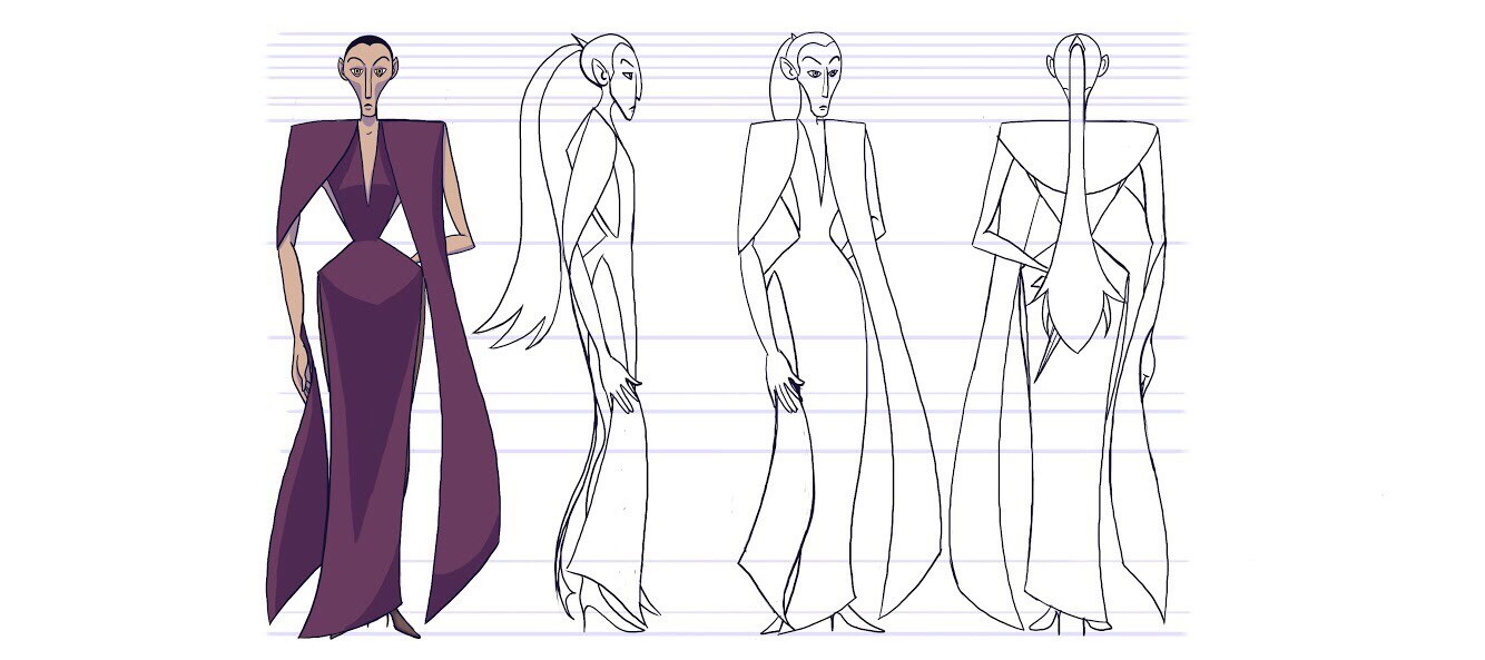 ArtStation - Character Design- Evil Queen