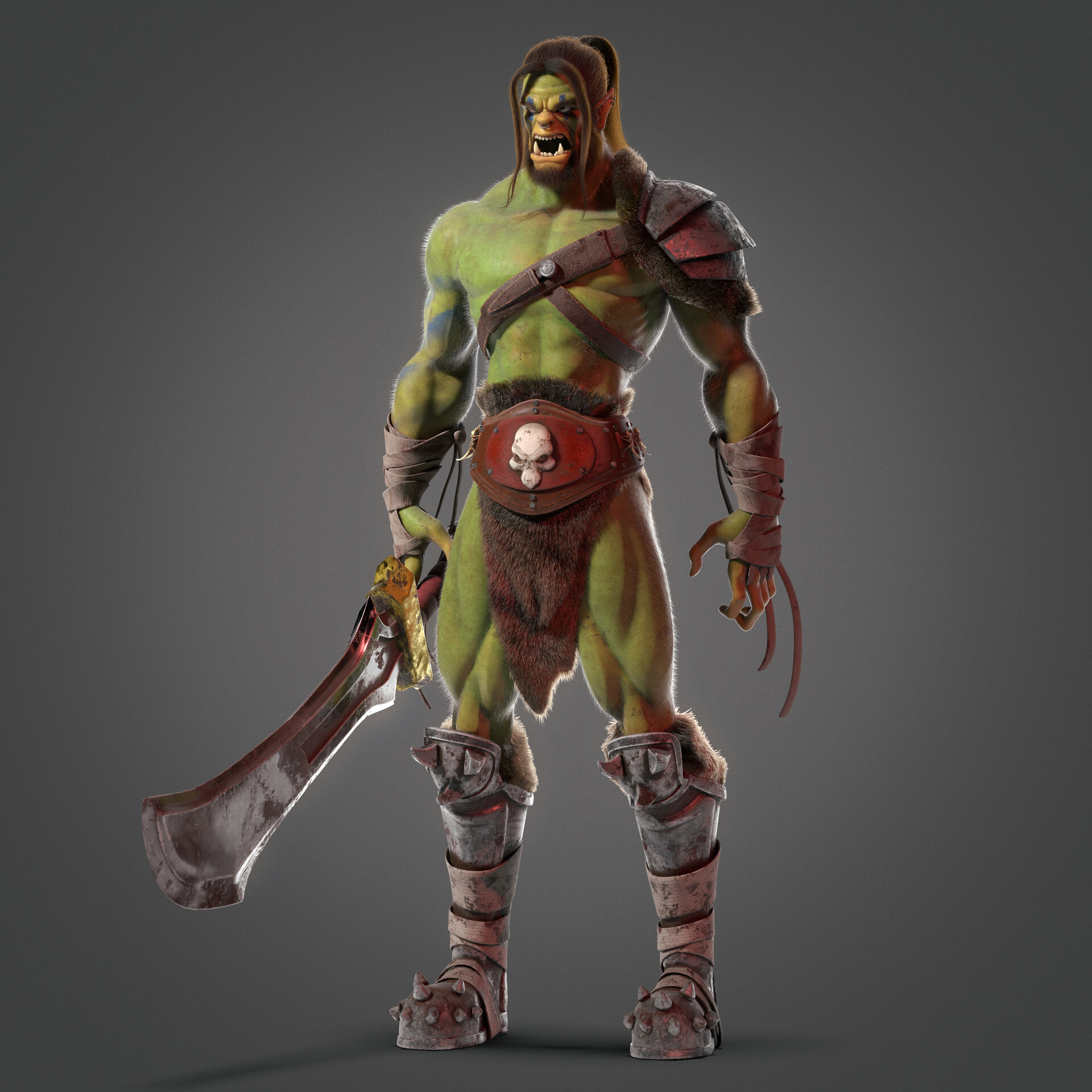 ArtStation - Orc_Look_Development