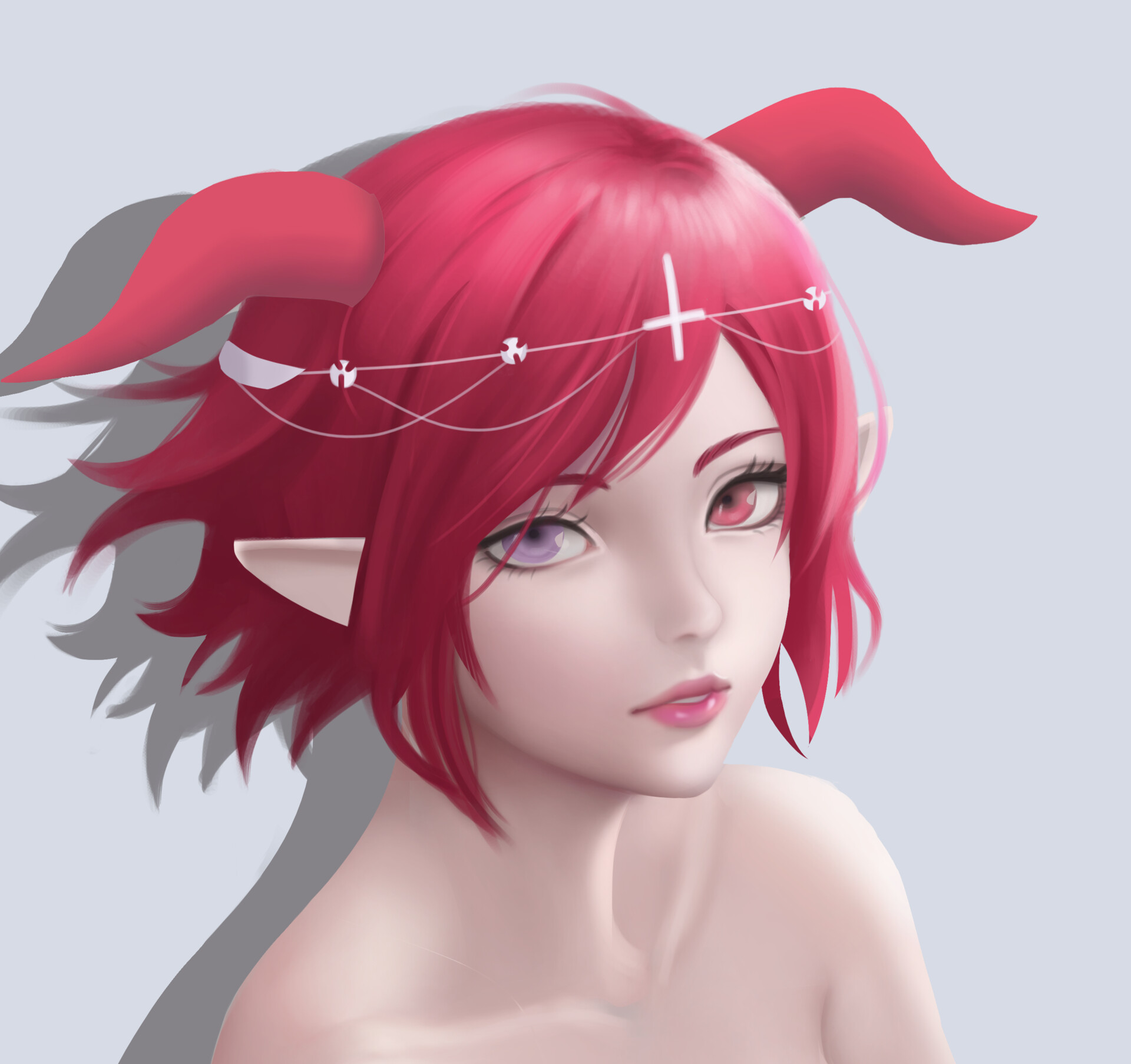 ArtStation - Lucia, The Fallen Arcadian (Original Character) 2018