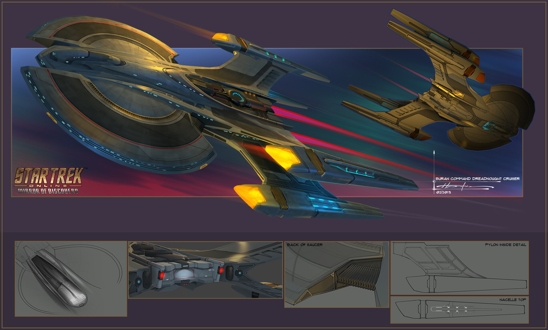 Hector Ortiz - Buran Command Dreadnought Cruiser