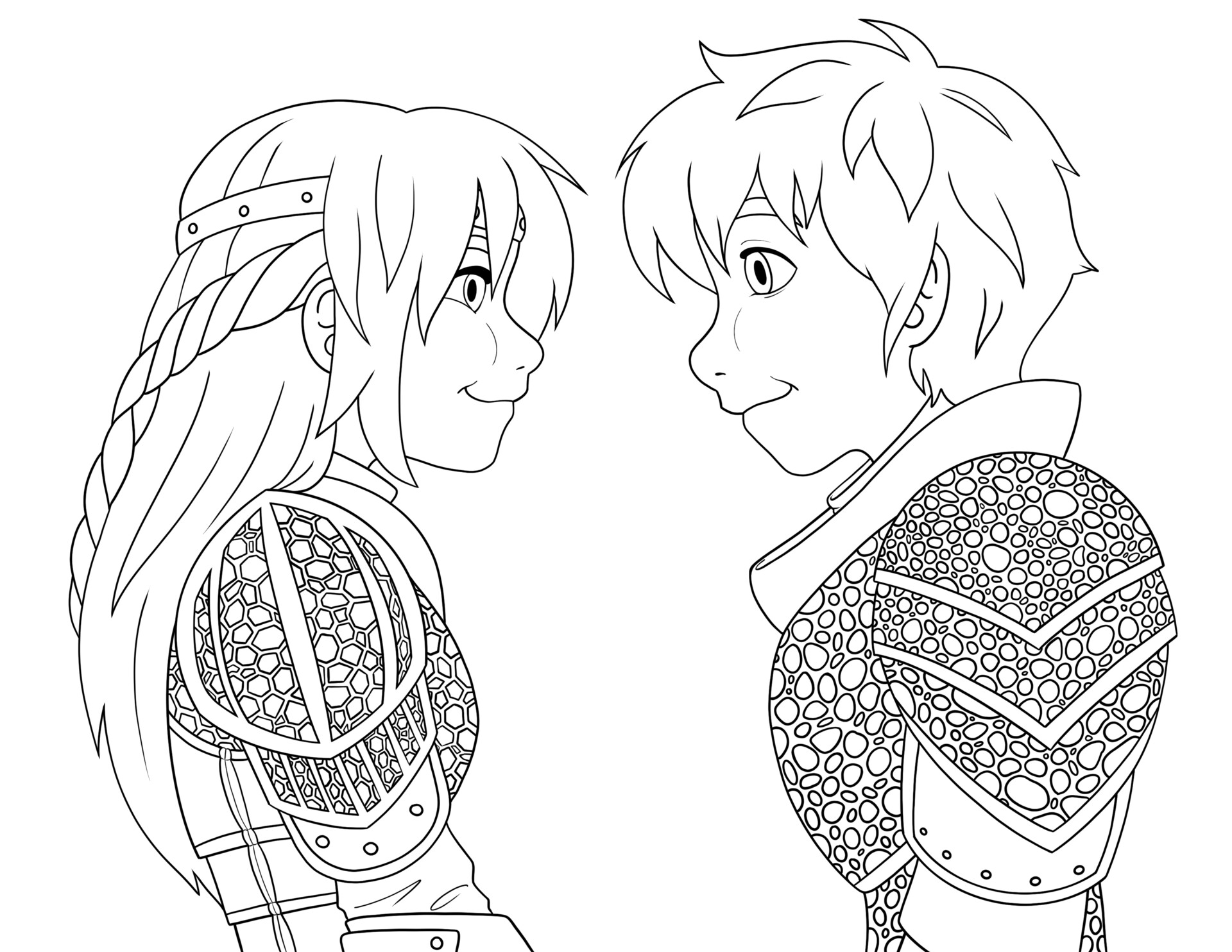 astrid how to train your dragon coloring pages