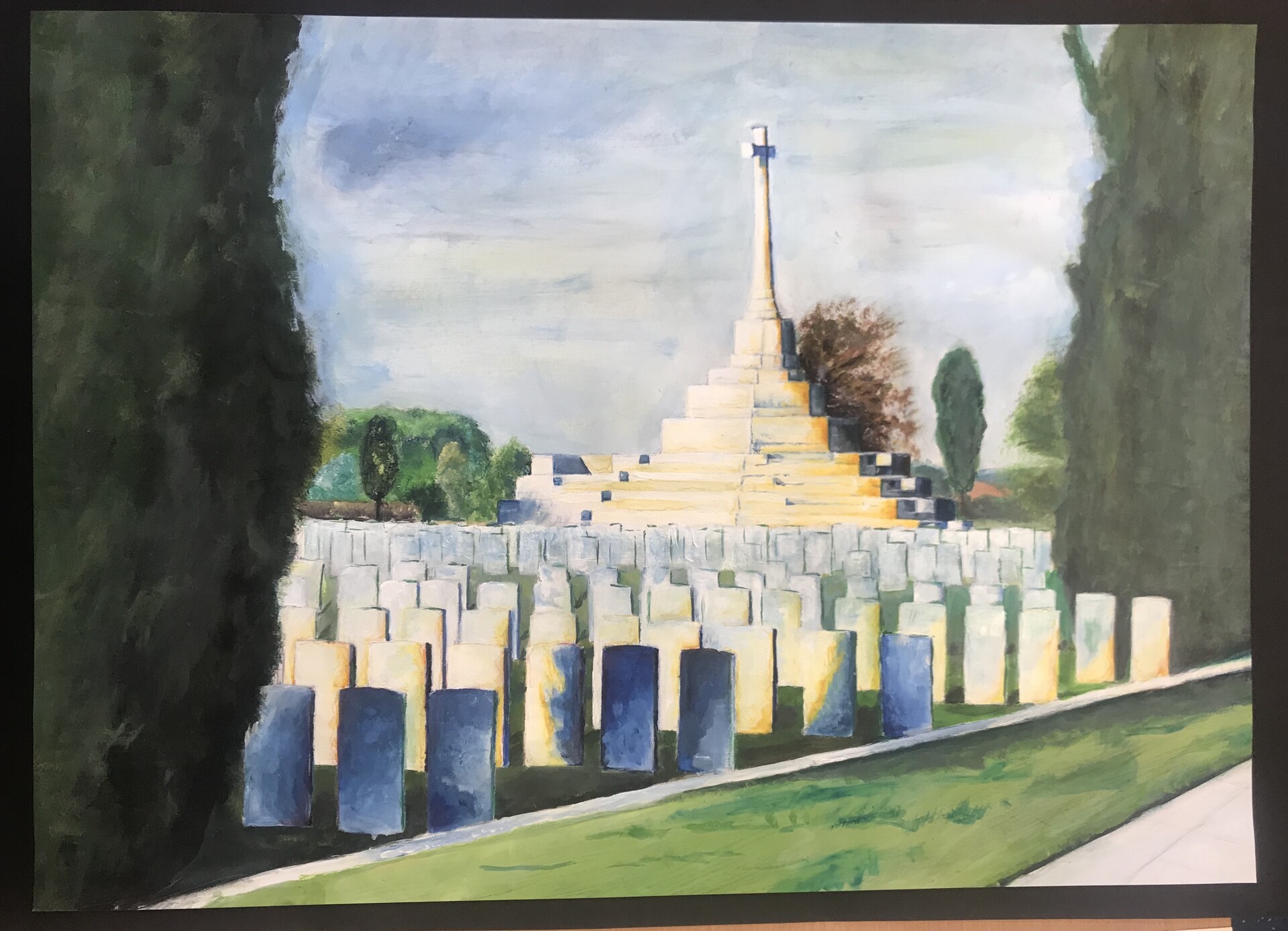 ArtStation - Tyne Cot Cemetery