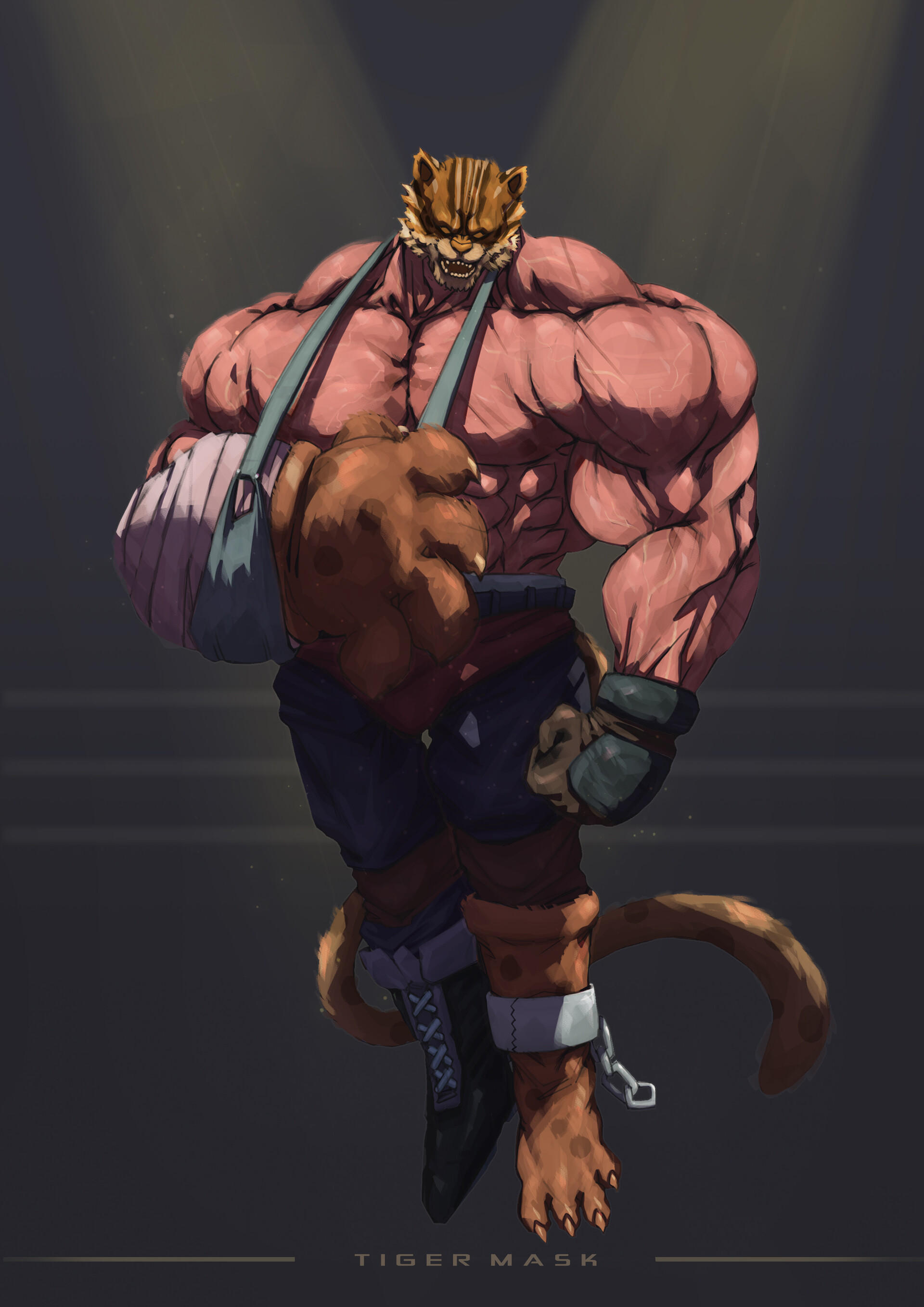 ArtStation - tiger mask