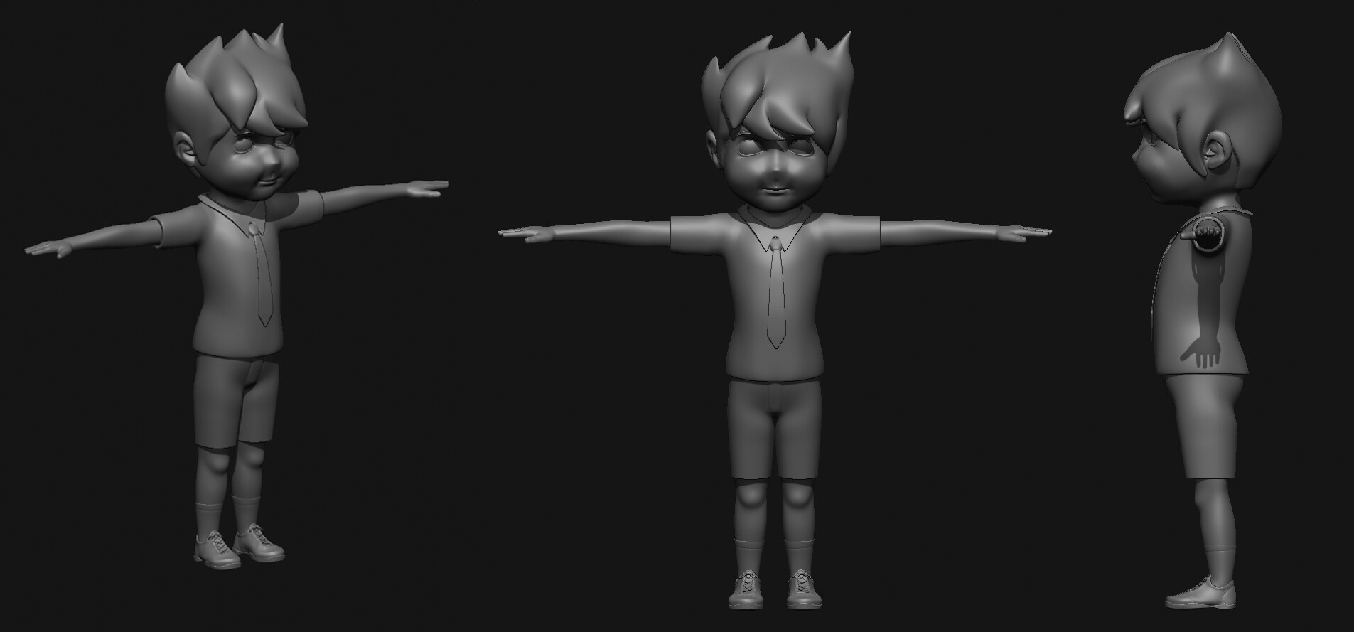 ArtStation - school boy