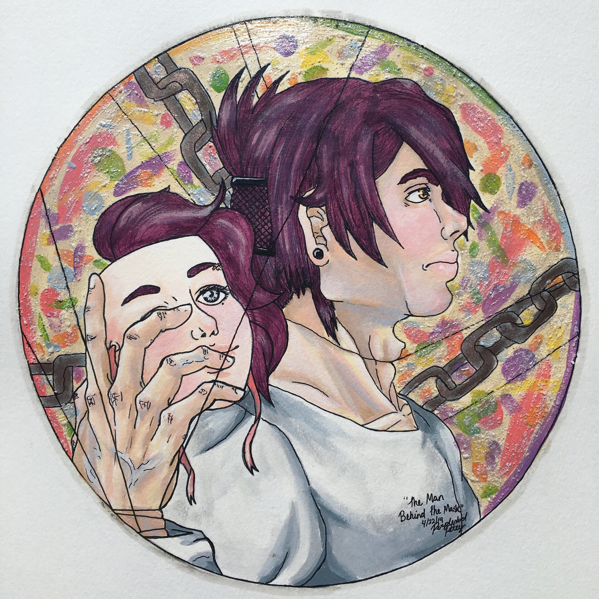 ArtStation - The Man Behind The Mask