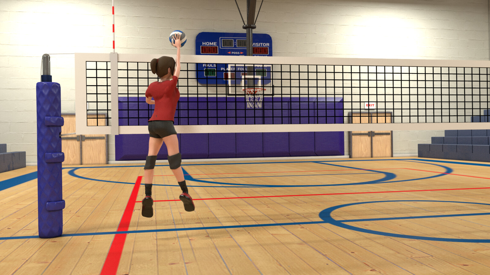 Hannah Pauling - Volleyball Animation | Senior Project