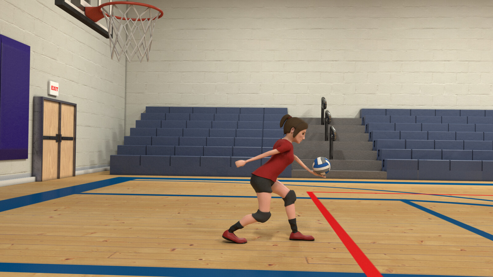 Hannah Pauling - Volleyball Animation | Senior Project
