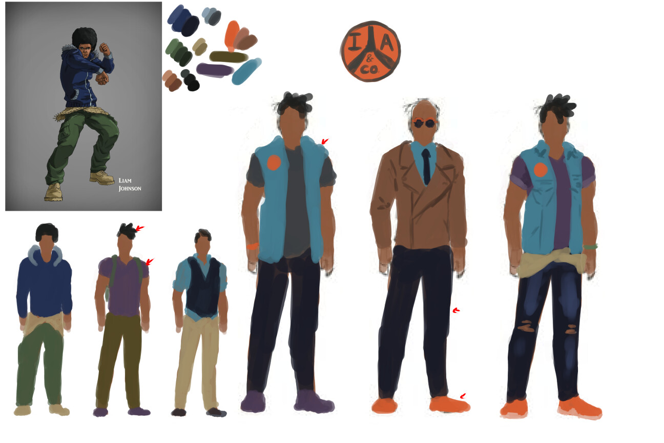 ProfSweets - "Crimson" Character Redesigns