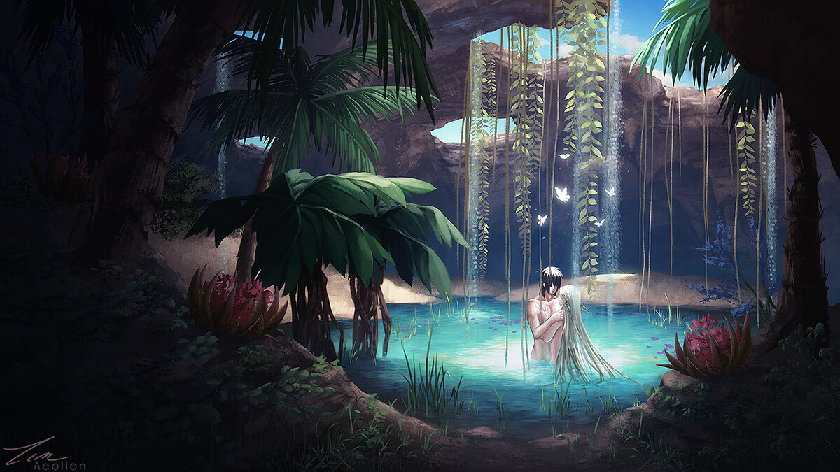 ArtStation - Oasis Secret