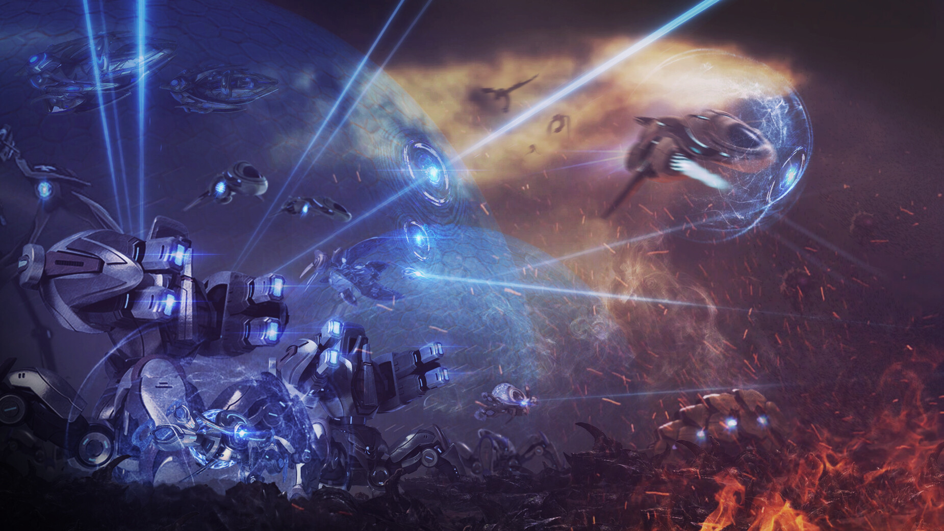 ArtStation - Starcraft Protoss Illustration