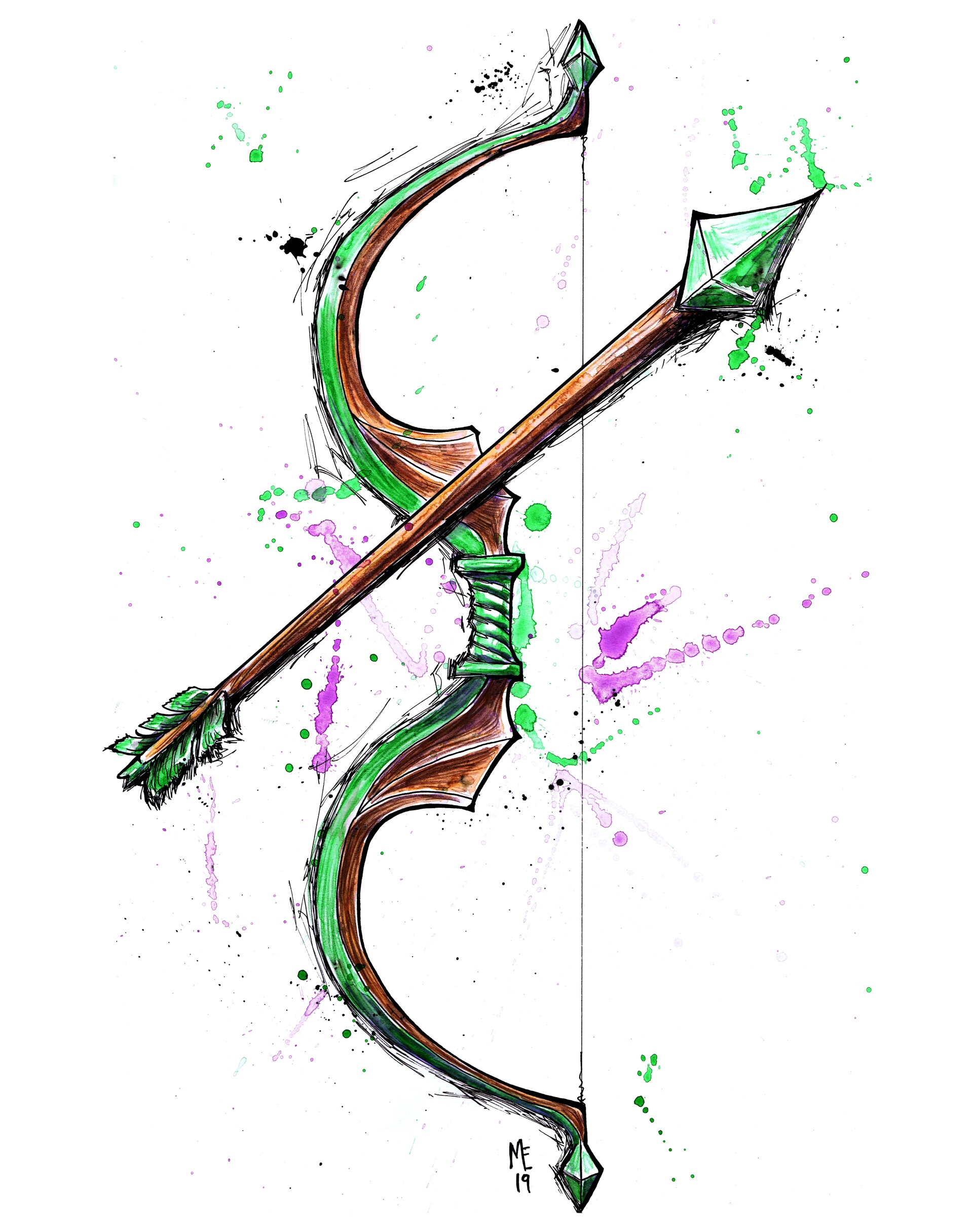 ArtStation - Dice Bow