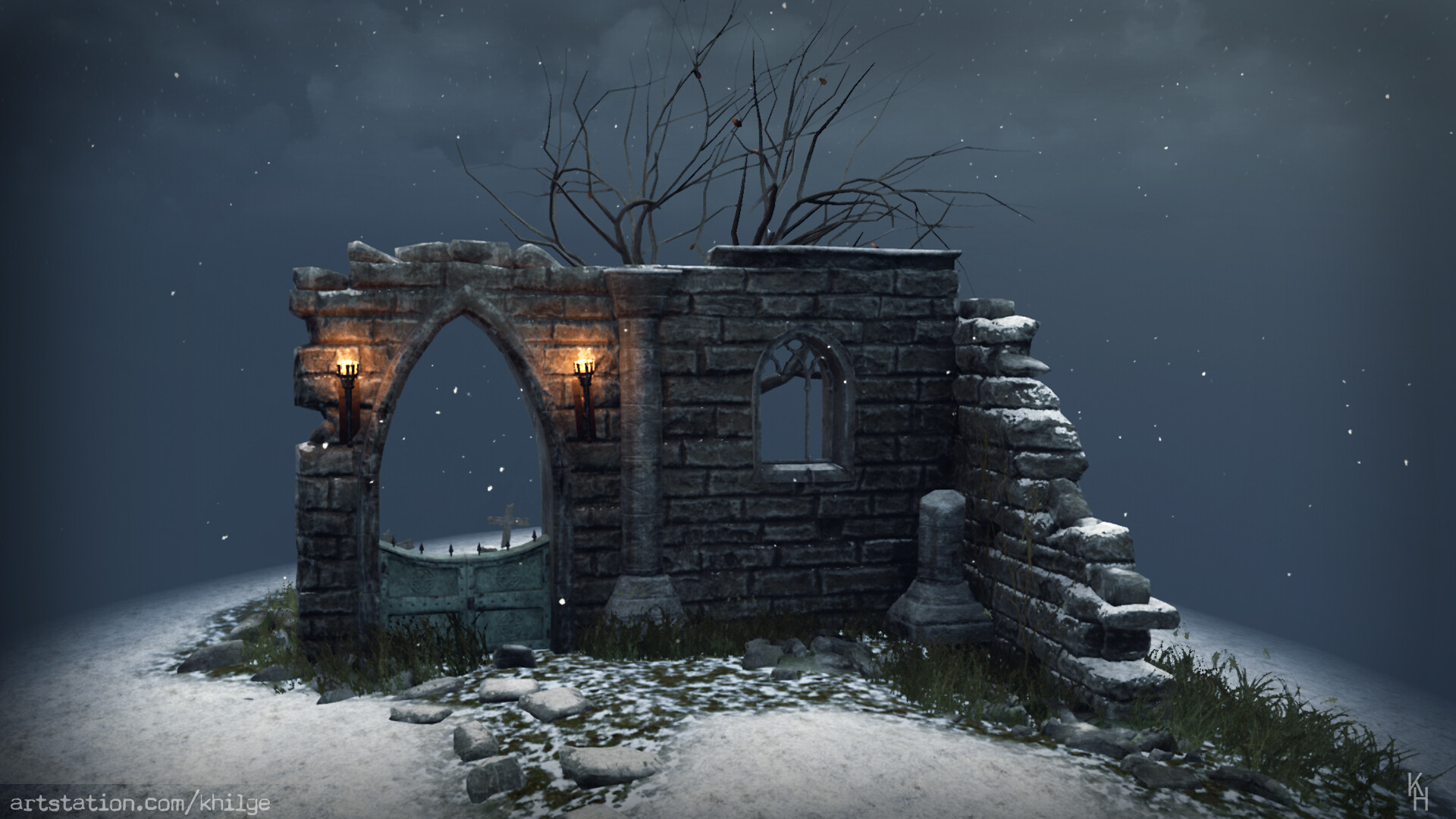 Krista Hilge - Gothic Diorama