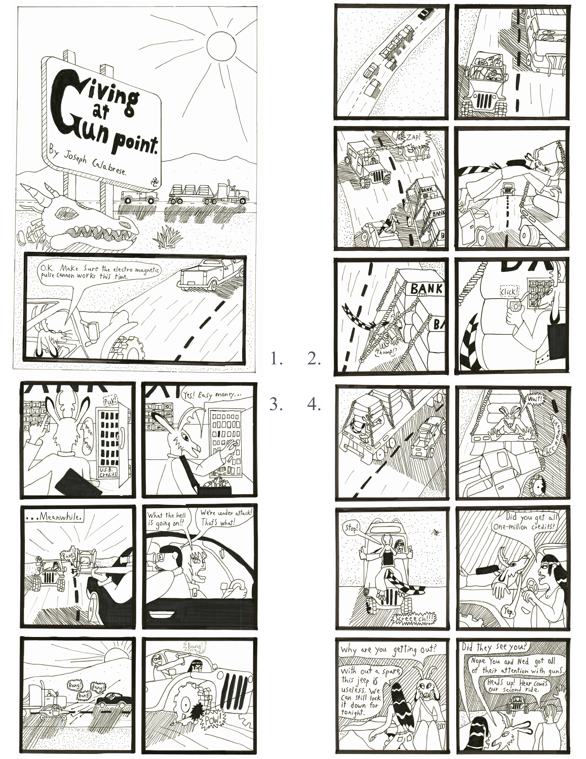 ArtStation - Giving At Gunpoint.