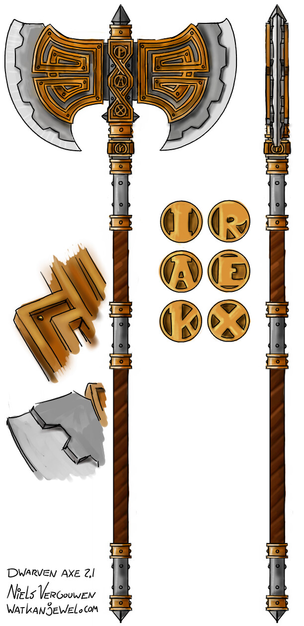 Andranik Poghosyan - Dwarf's two hand Axe