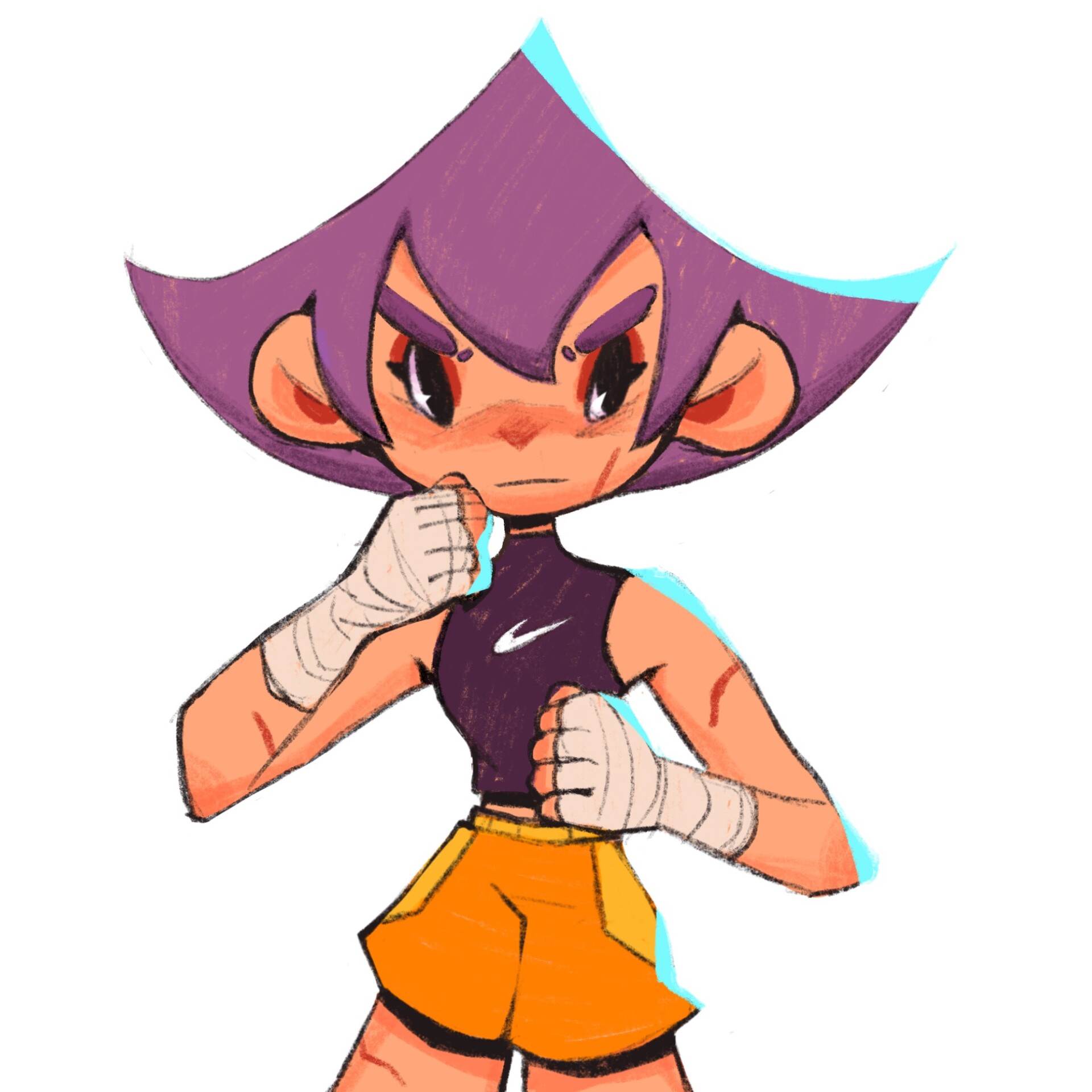 ArtStation - She will kick your butt