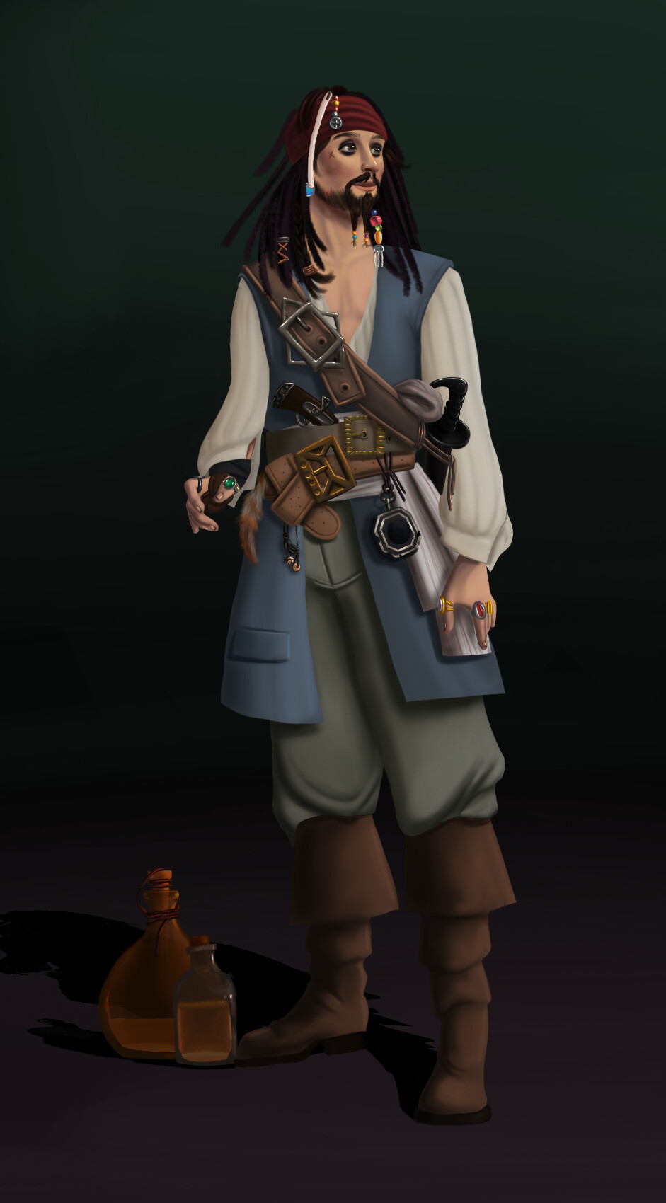 ArtStation - Captain Jack Sparrow